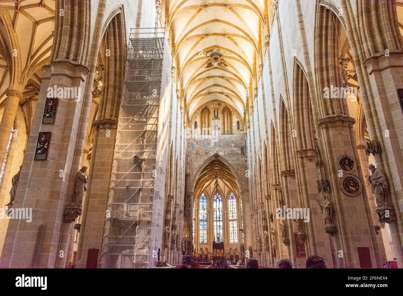 Interior ulm cathedral ulm germany hi-res stock photography and images ...