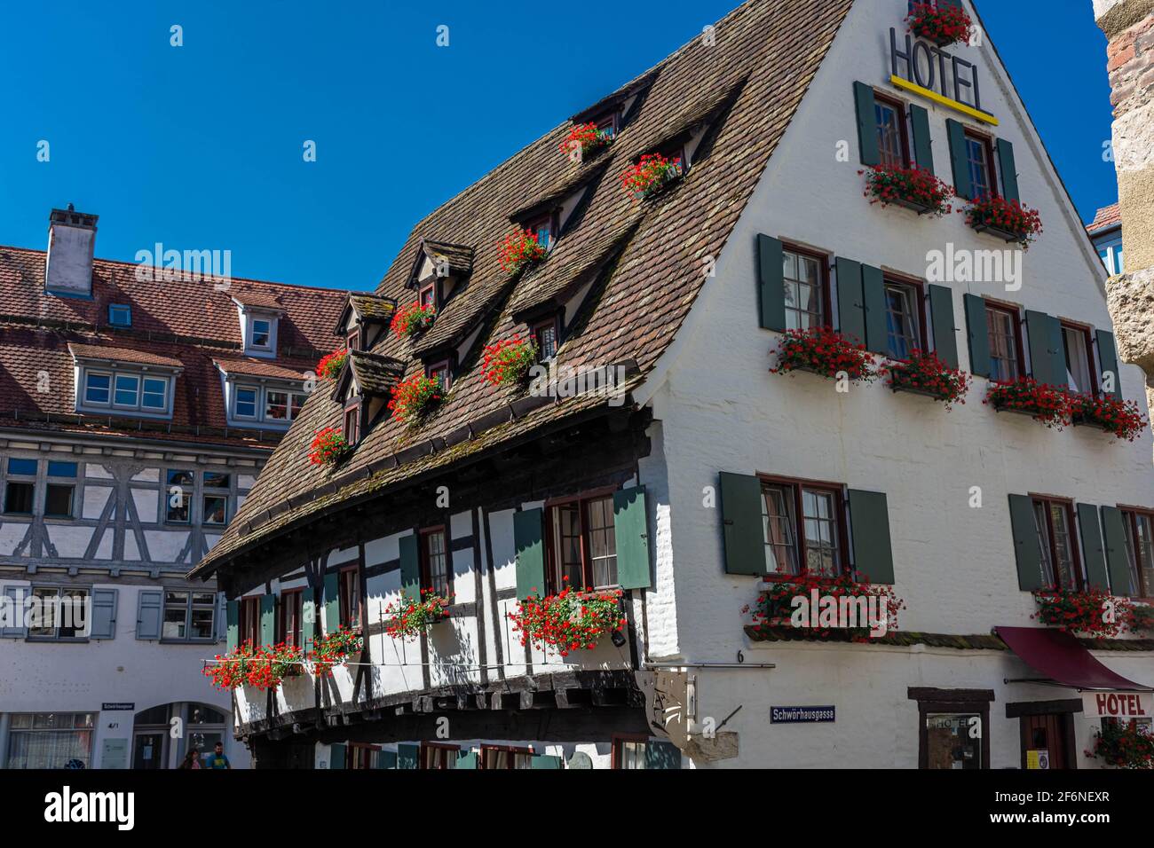 ULM, GERMANY, 7 AUGUST 2020: the most crooked house in the world Stock ...