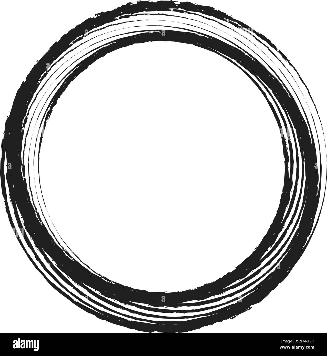 Inkblot, stain grungy, grunge circle. Smudge, smear effect watercolor ...