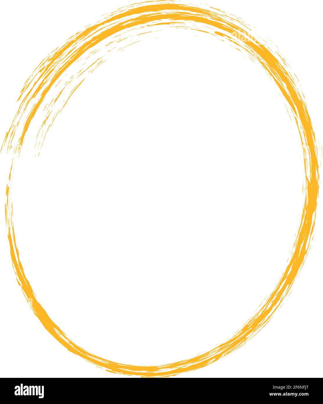 Colorful grungy, grunge circle contour. Abstract textured oval, ellipse ...