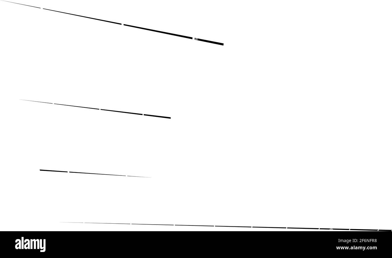 Dynamic dashed lines, stripes. 3D Lines in perspective with gaps ...