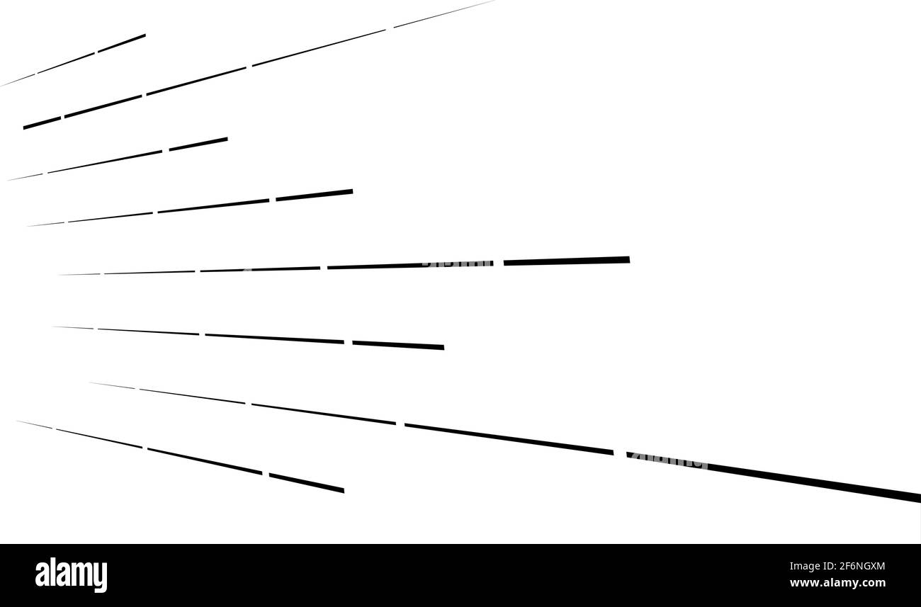 Dynamic dashed lines, stripes. 3D Lines in perspective with gaps ...