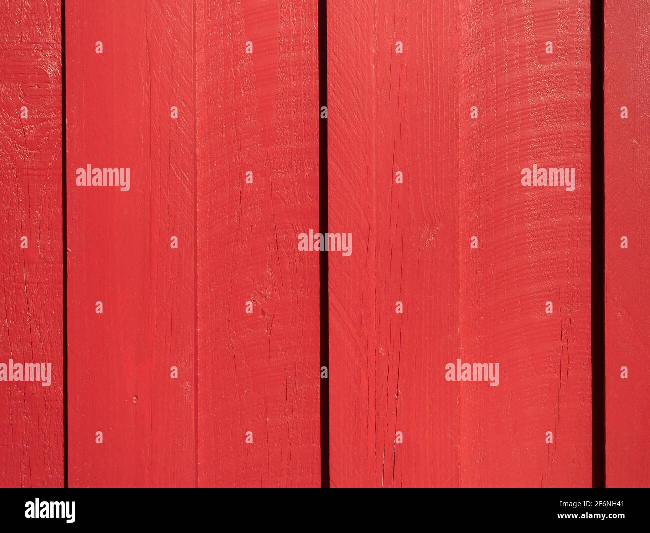 red wooden wall freshly painted; backround texture Stock Photo - Alamy
