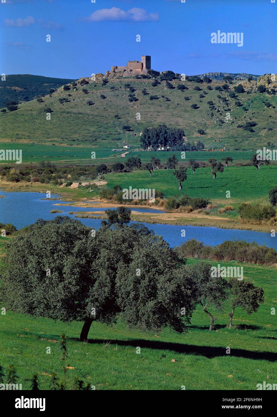 CASTILLO ARABE DEL SIGLO XI-XII CONSTRUIDO JUNTO AL RIO ZUJAR. Location ...