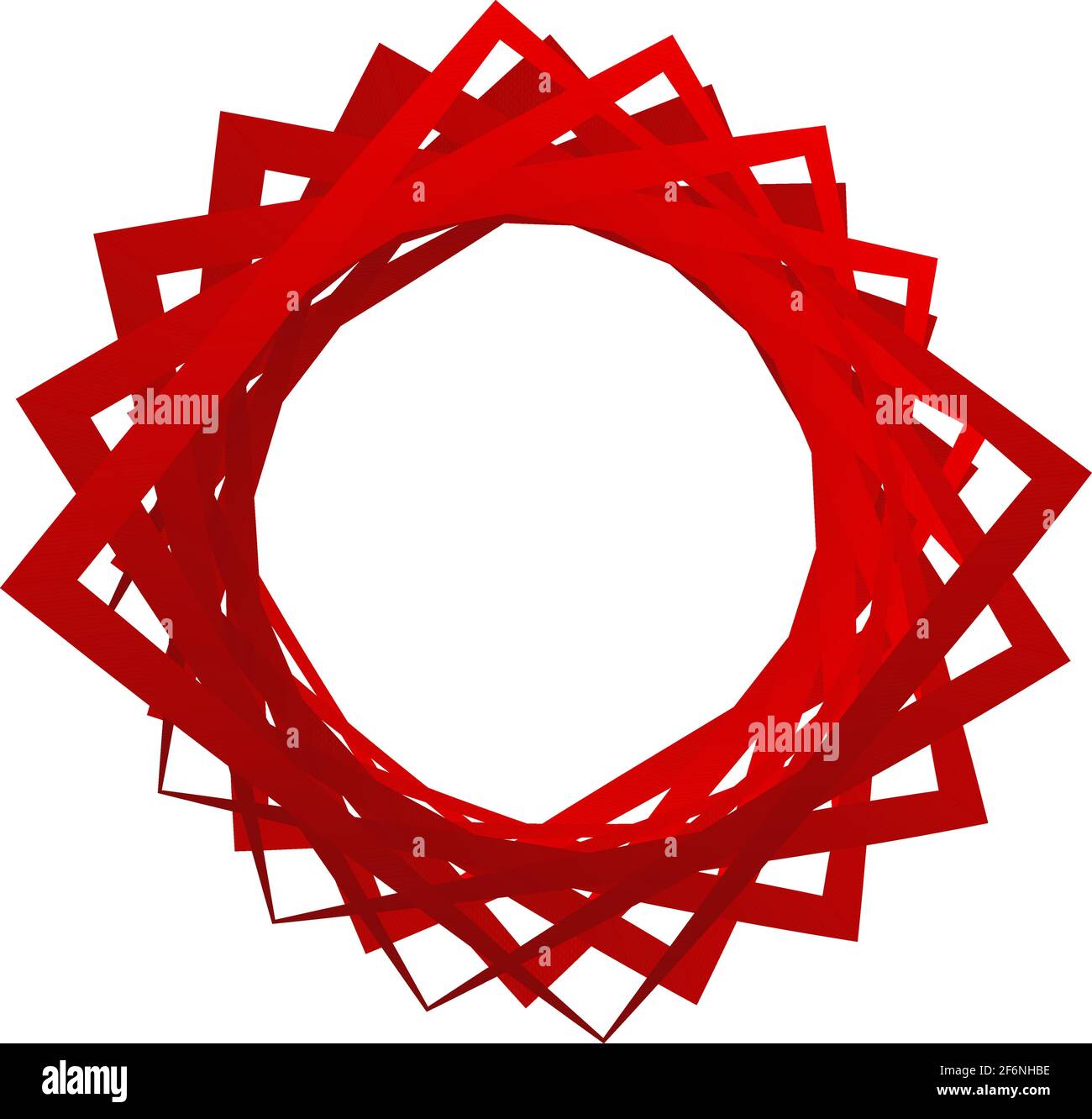 Abstract edgy, shattered design element. Angular, geometric abstract ...