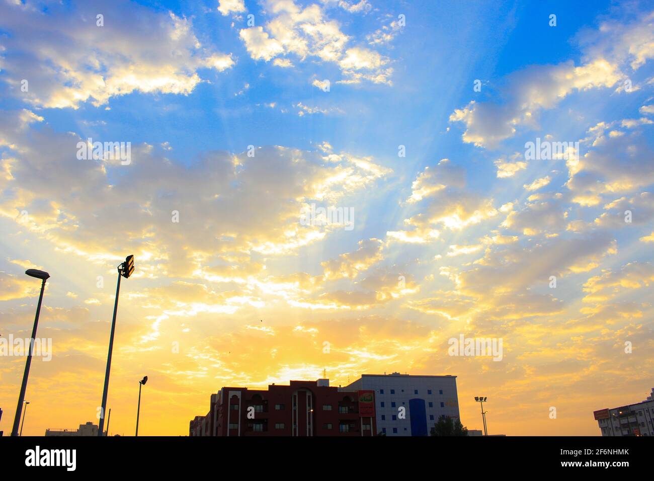 Jeddah tower at sunrise hi-res stock photography and images - Alamy