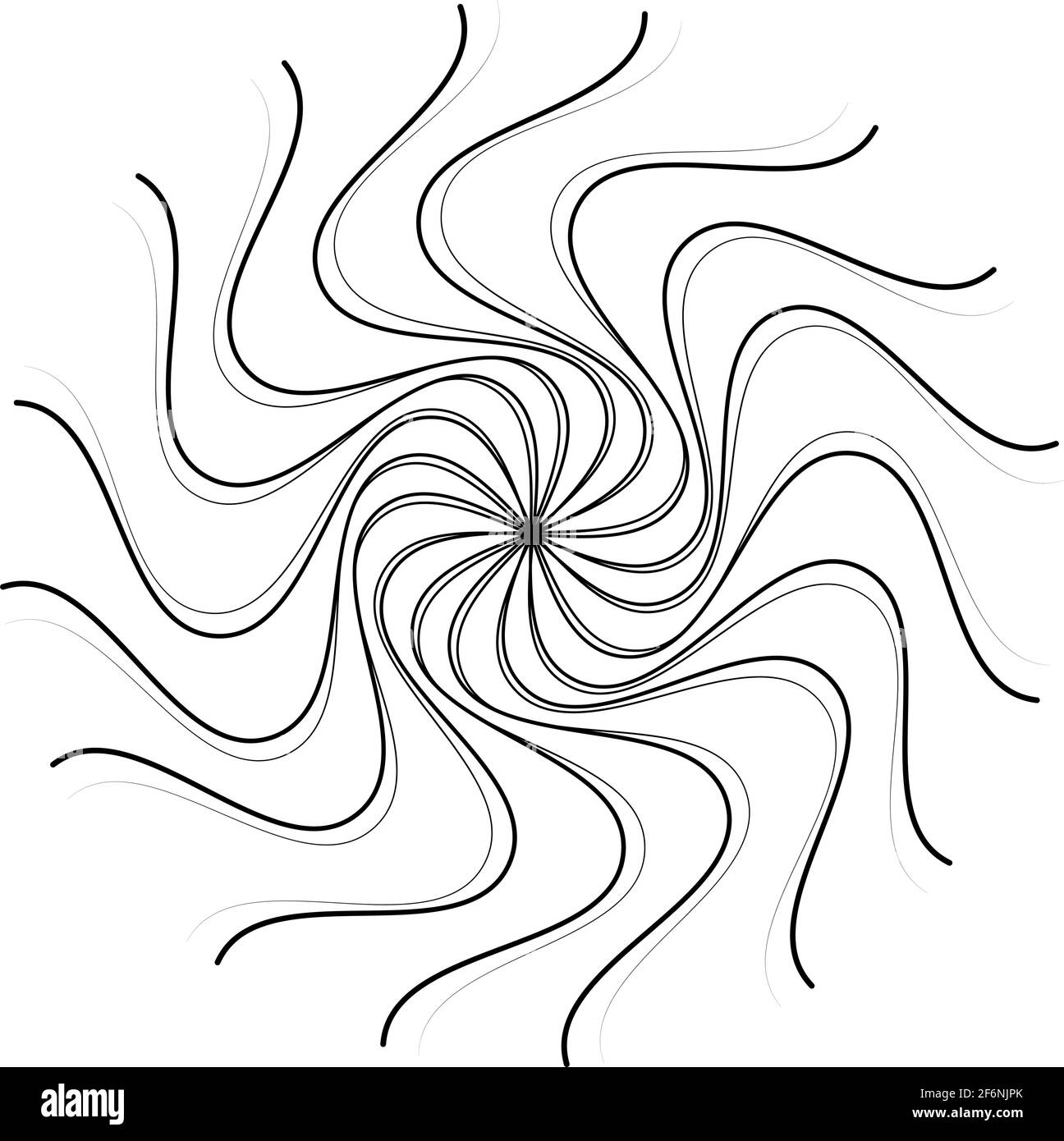 Criss crossing wavy lines Stock Vector Images - Alamy