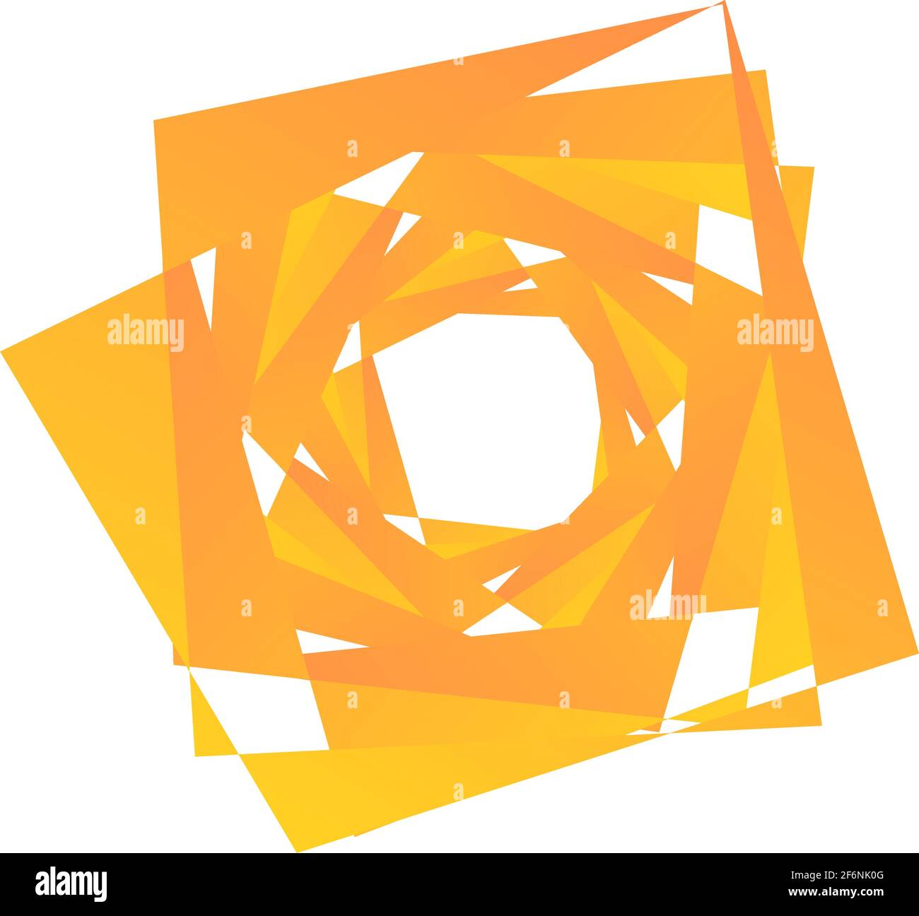 Abstract edgy, shattered design element. Angular, geometric abstract ...