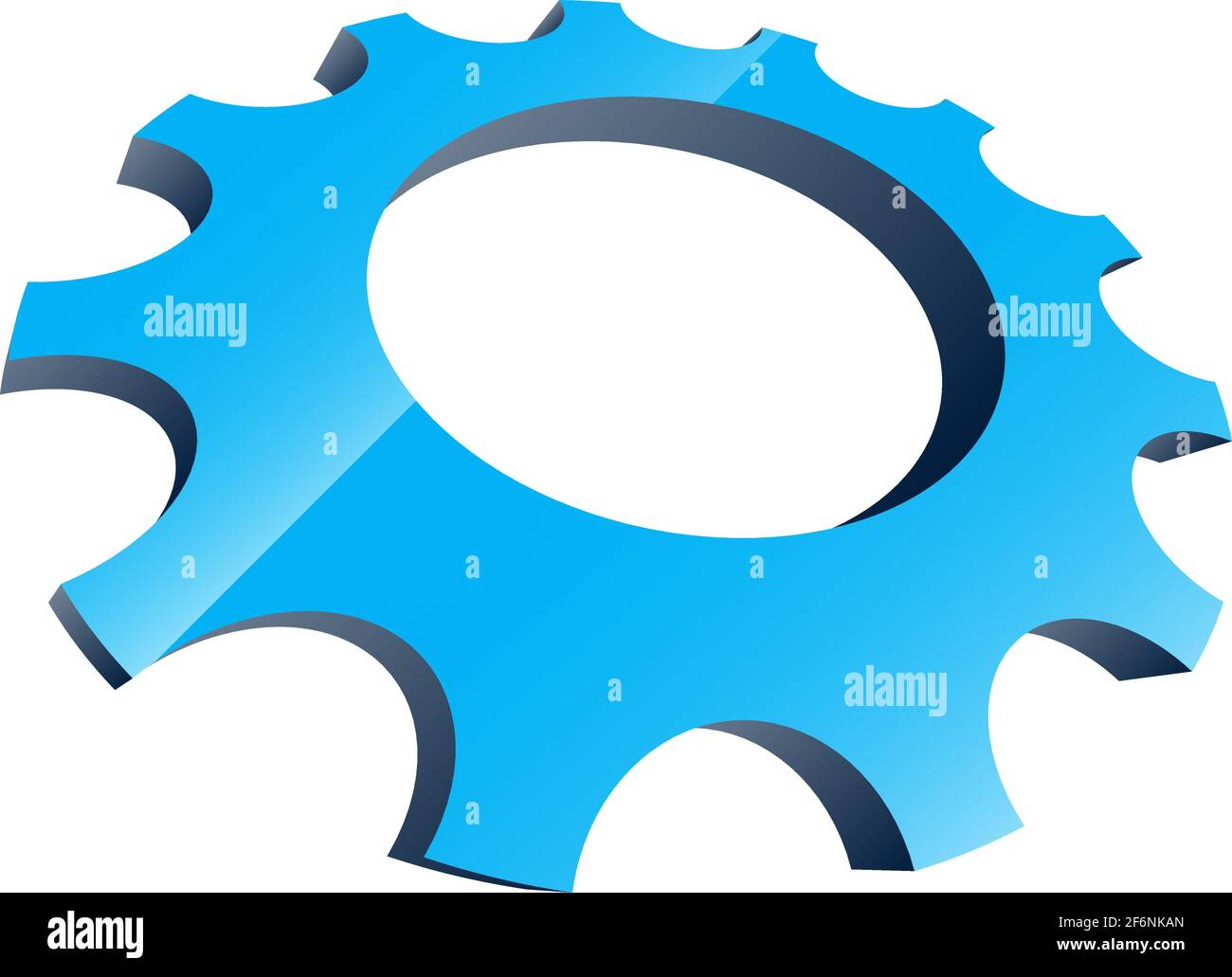 Gear, gearwheel, cogwheel icon, symbol, logo for repair, maintenance ...