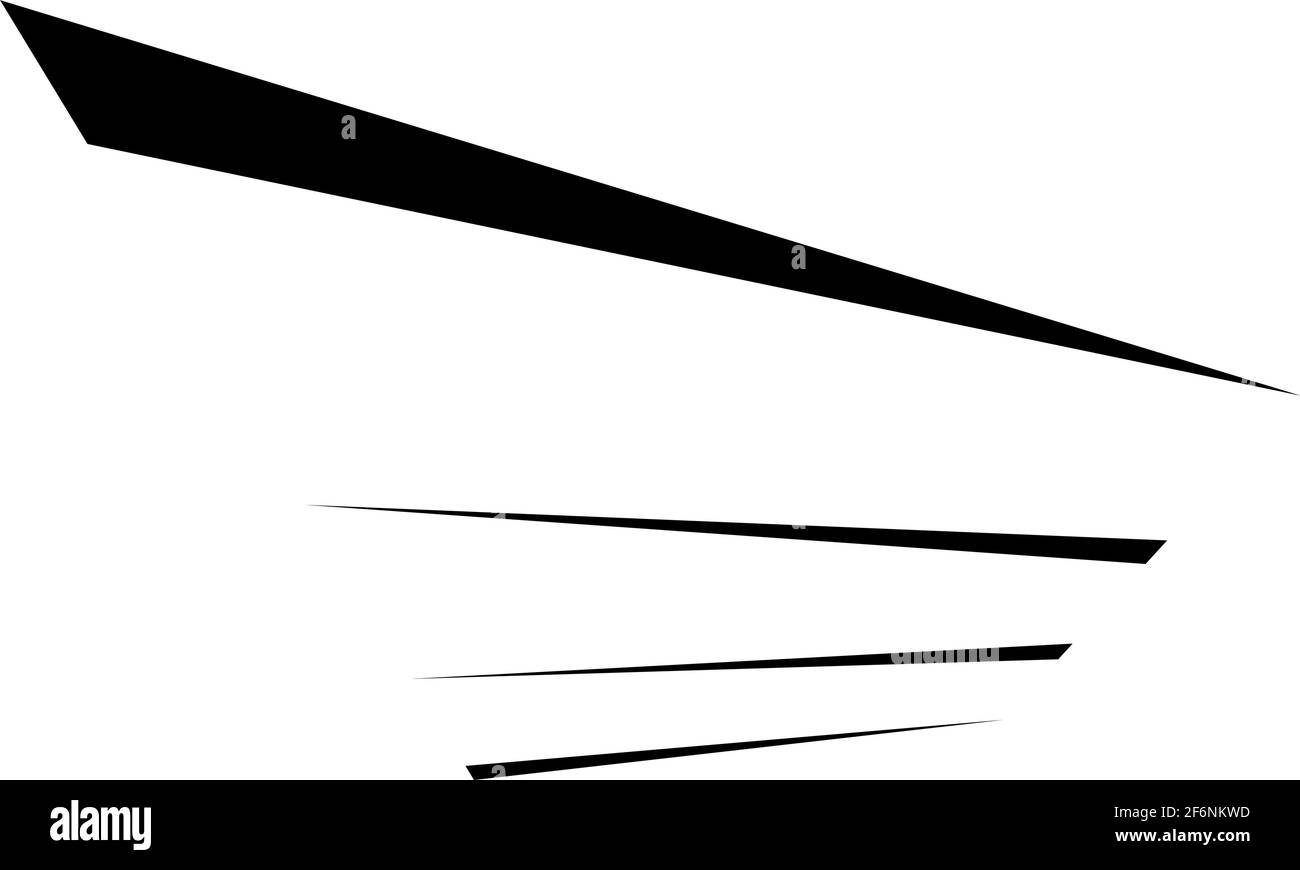 Dynamic 3D lines in perspective. Vanishing, diminishing lines, stripes ...