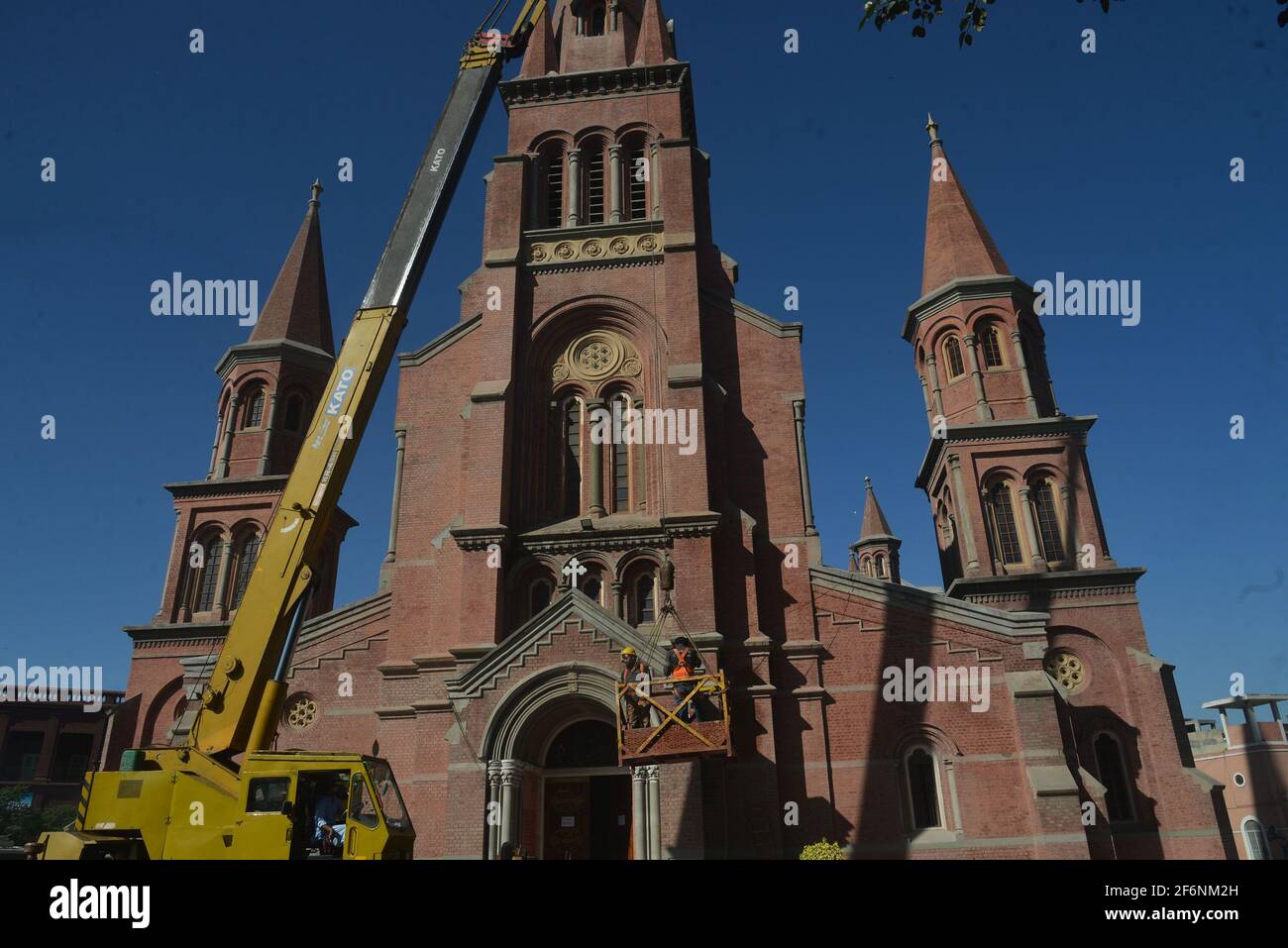 Sacred heart cathedral lahore pakistan hi-res stock photography and ...