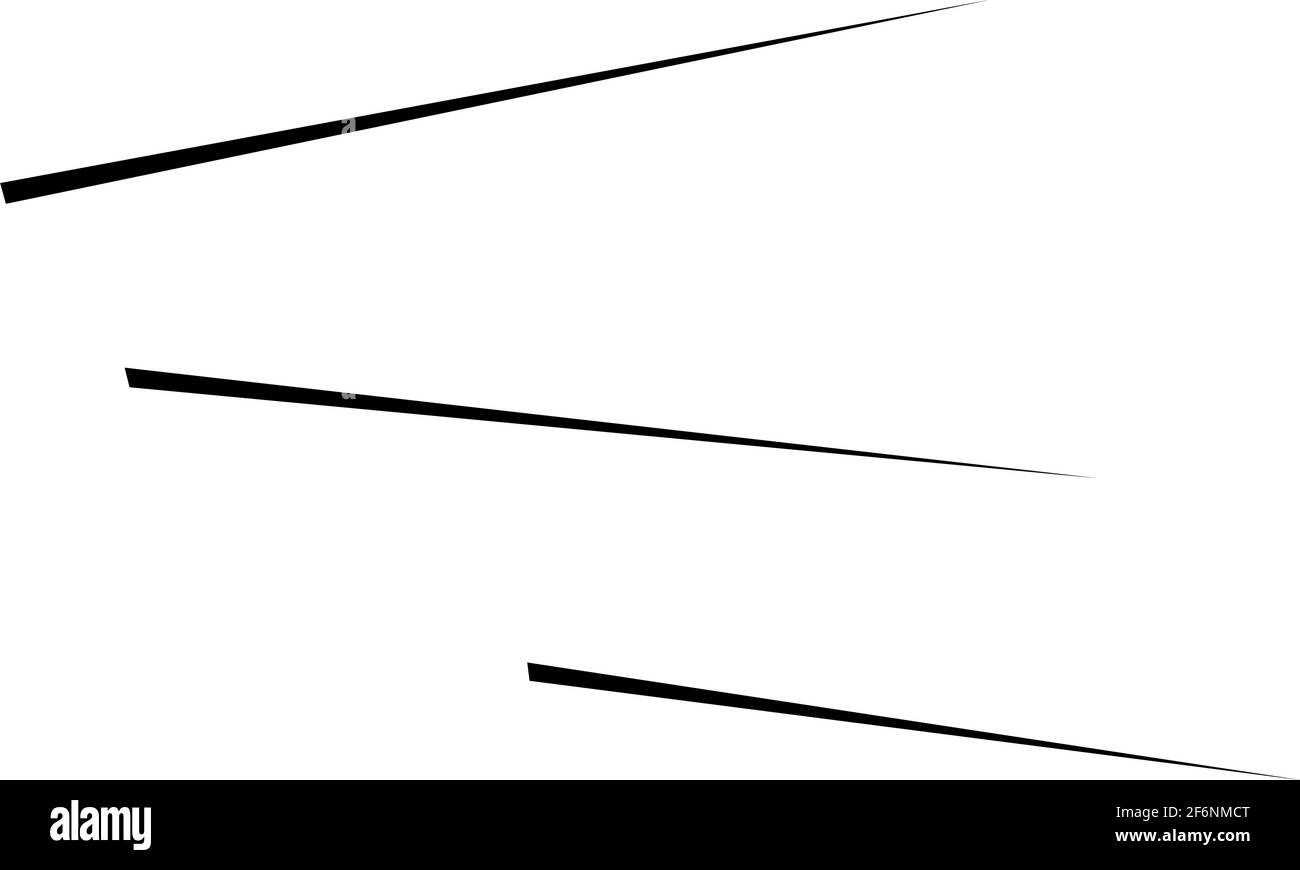 Dynamic 3D lines in perspective. Vanishing, diminishing lines, stripes ...