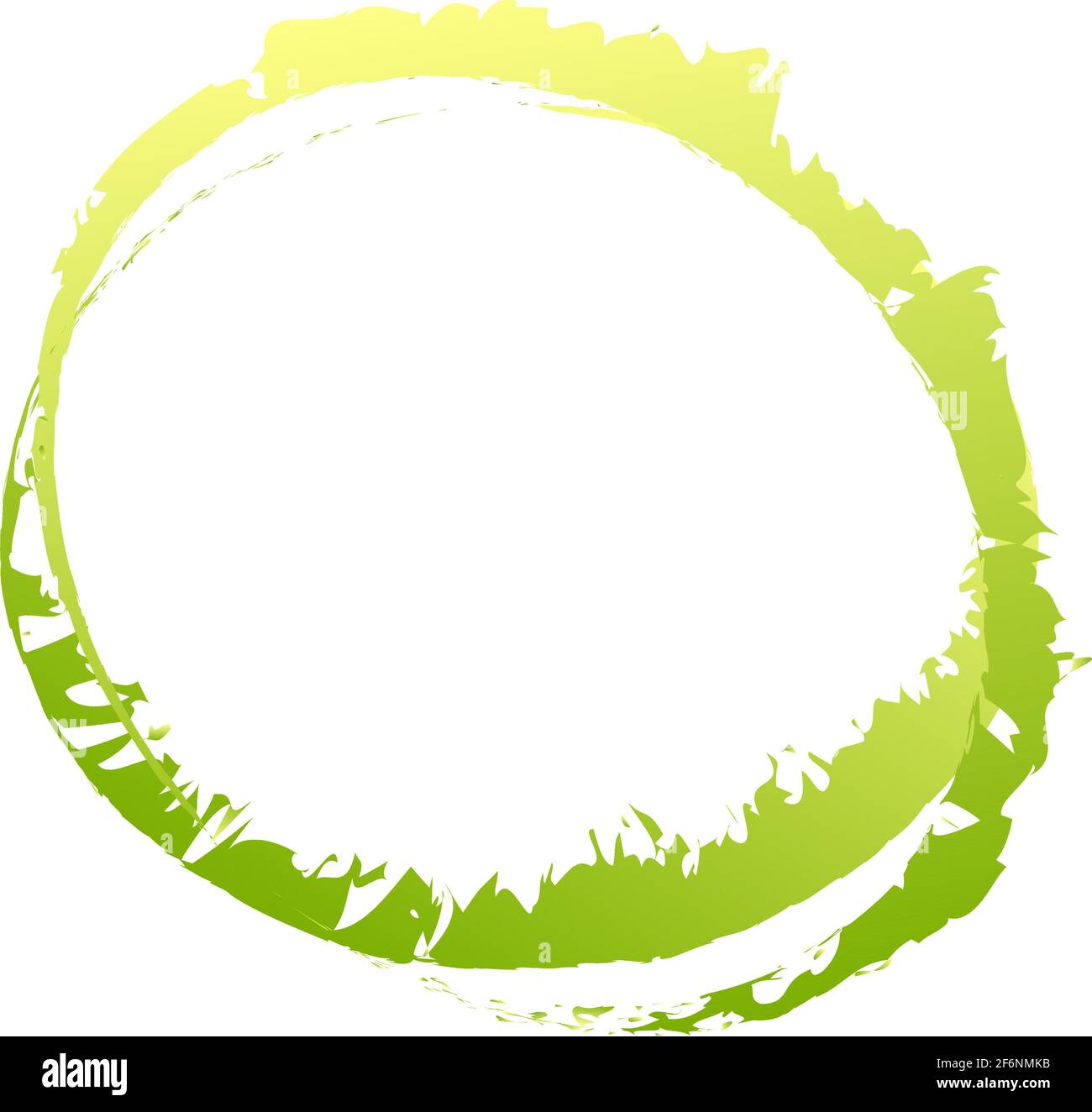 Color gradient grungy, grunge circle contour. Abstract textured oval ...