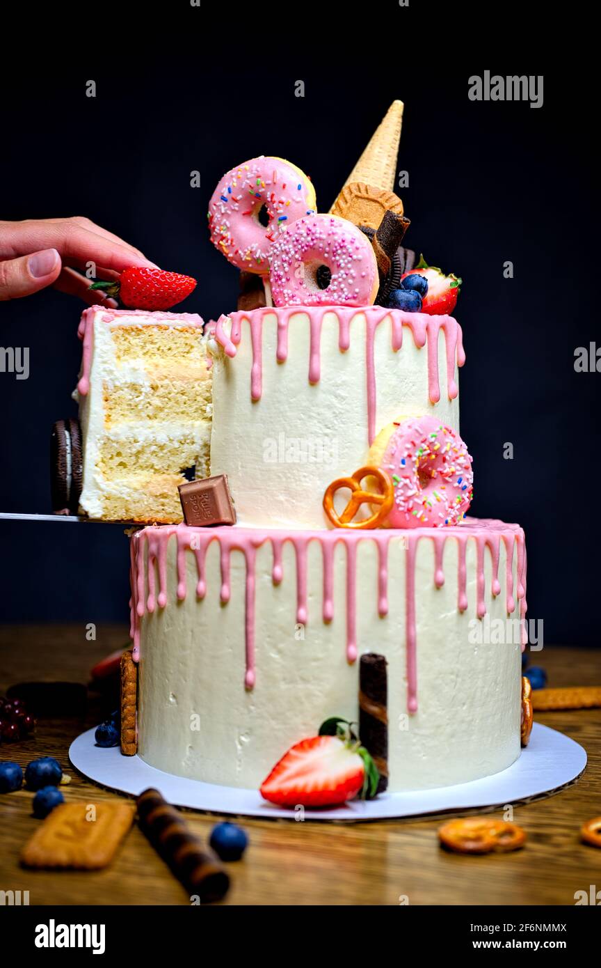 Cake Sweets Food Photography Stock Photo - Alamy