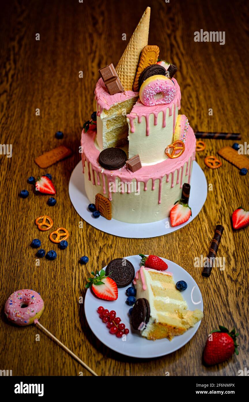 Cake Sweets Food Photography Stock Photo - Alamy