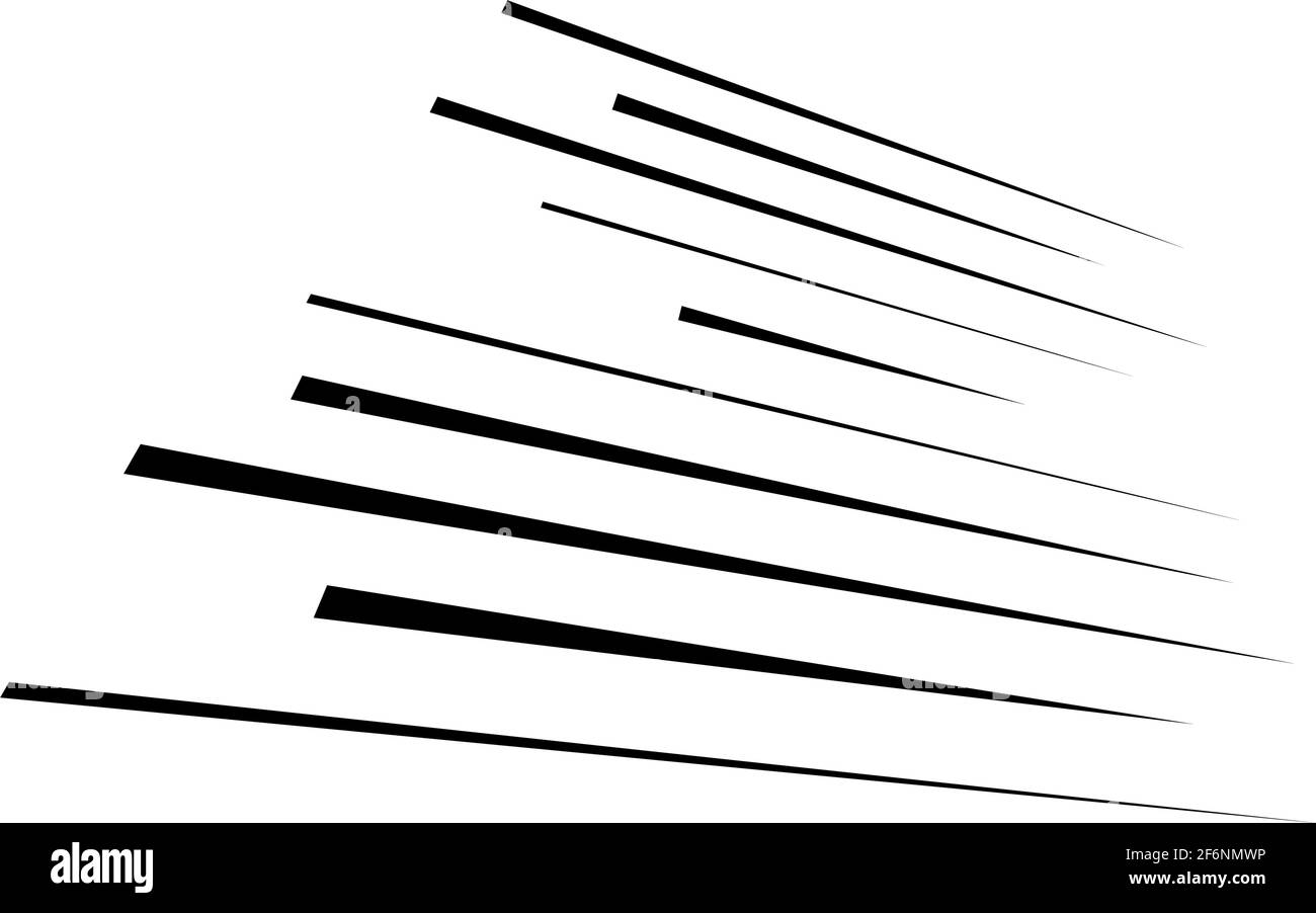 Dynamic 3D lines in perspective. Vanishing, diminishing lines, stripes ...