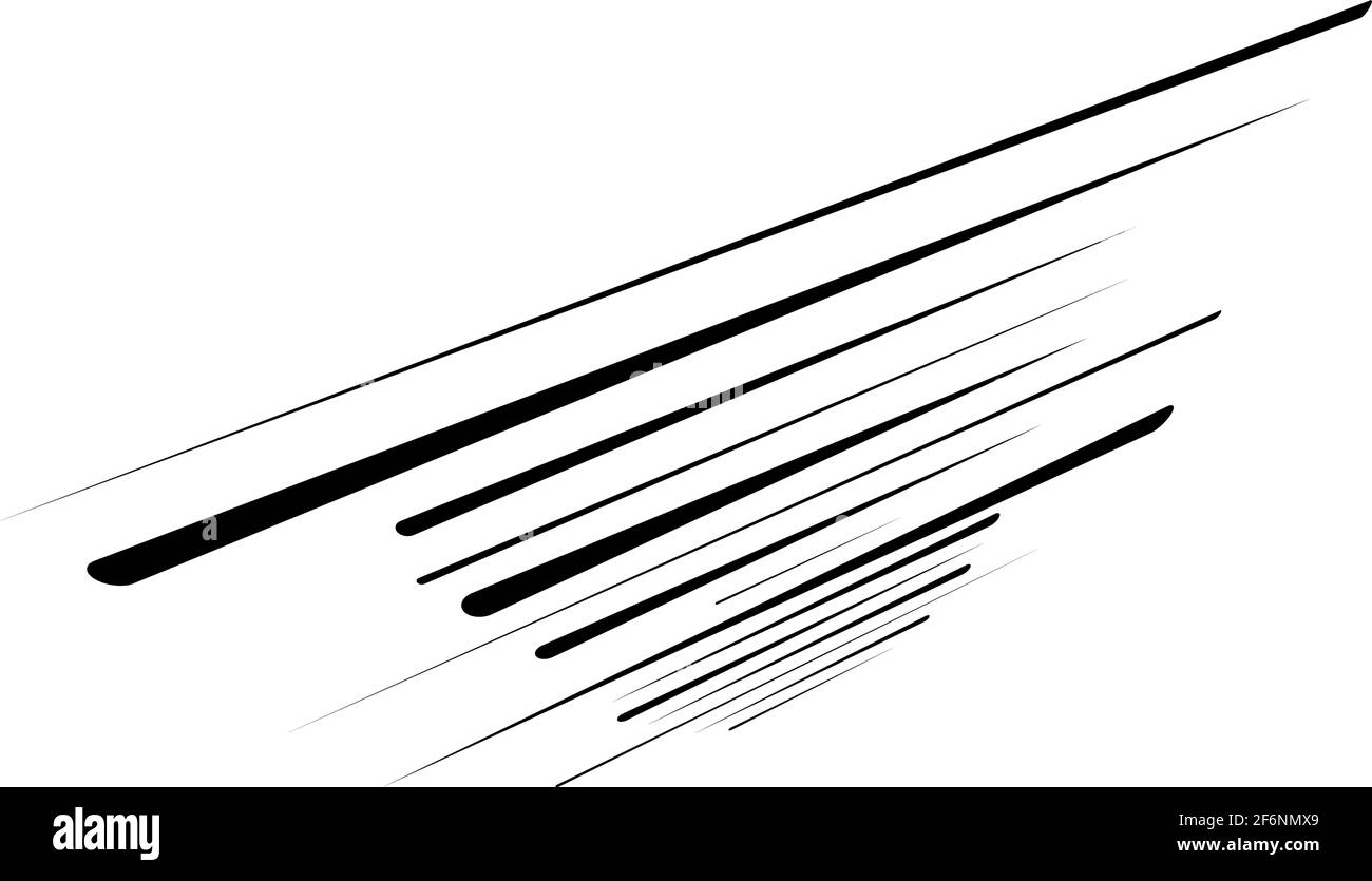 Dynamic 3D lines in perspective. Vanishing, diminishing lines, stripes ...