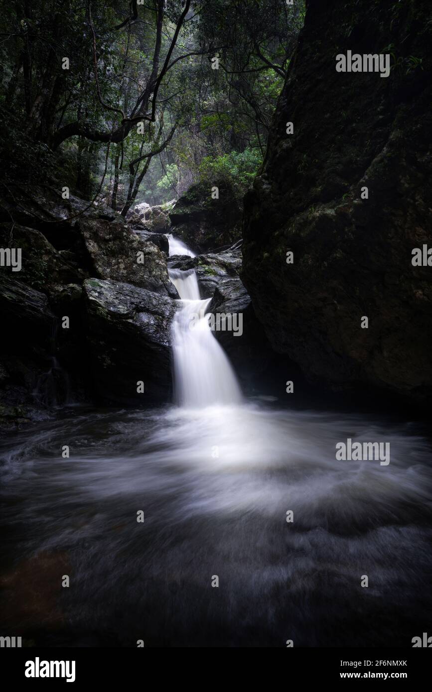 Lonely waterfall hi-res stock photography and images - Alamy