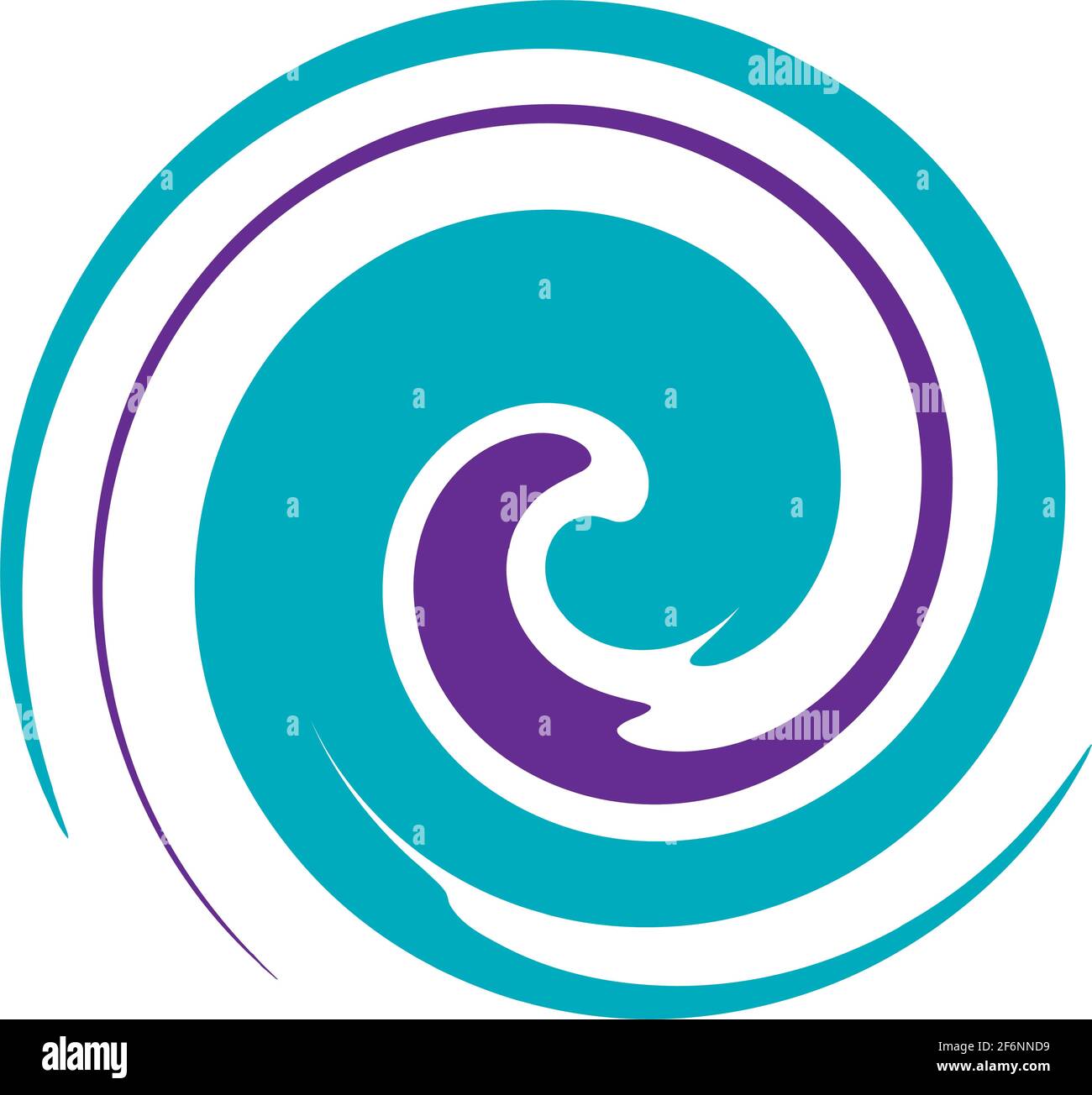Spiral, twirl, whirl design element. Volute, helix, kink shape. Shape ...