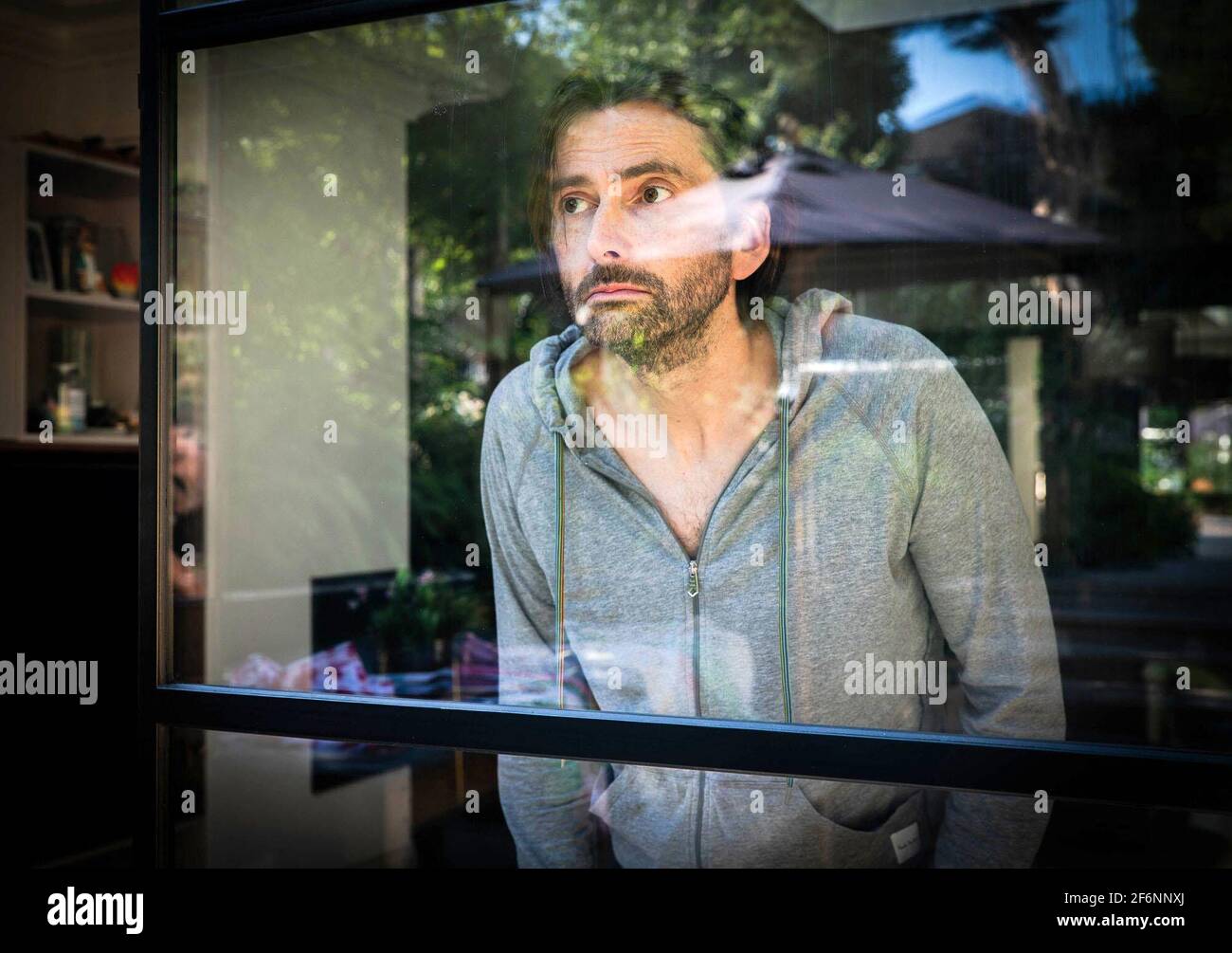 DAVID TENNANT in STAGED (2020), directed by SIMON EVANS. Credit: BBC ...