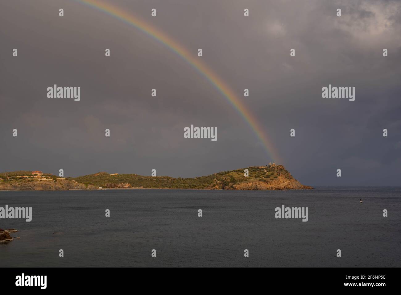 Greek ruins rain hi-res stock photography and images - Alamy