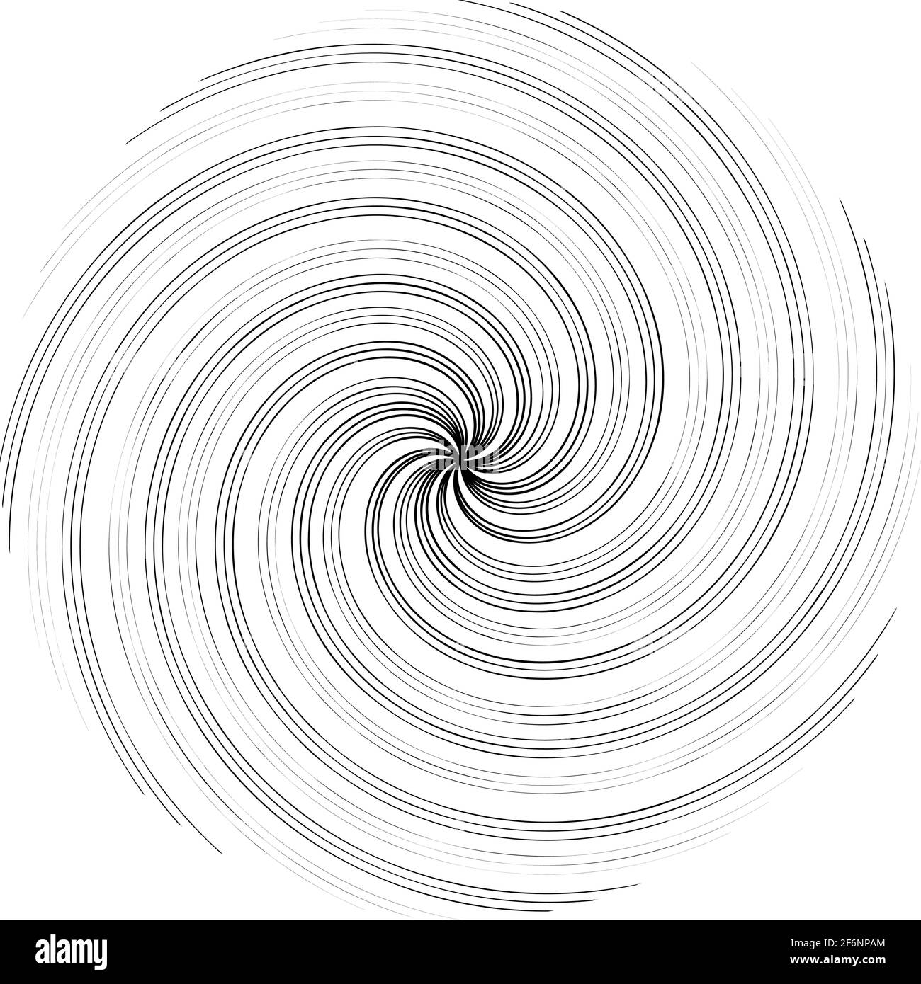 Spiral, swirl, twirl vector design element. Volute, helix, whorl vector ...