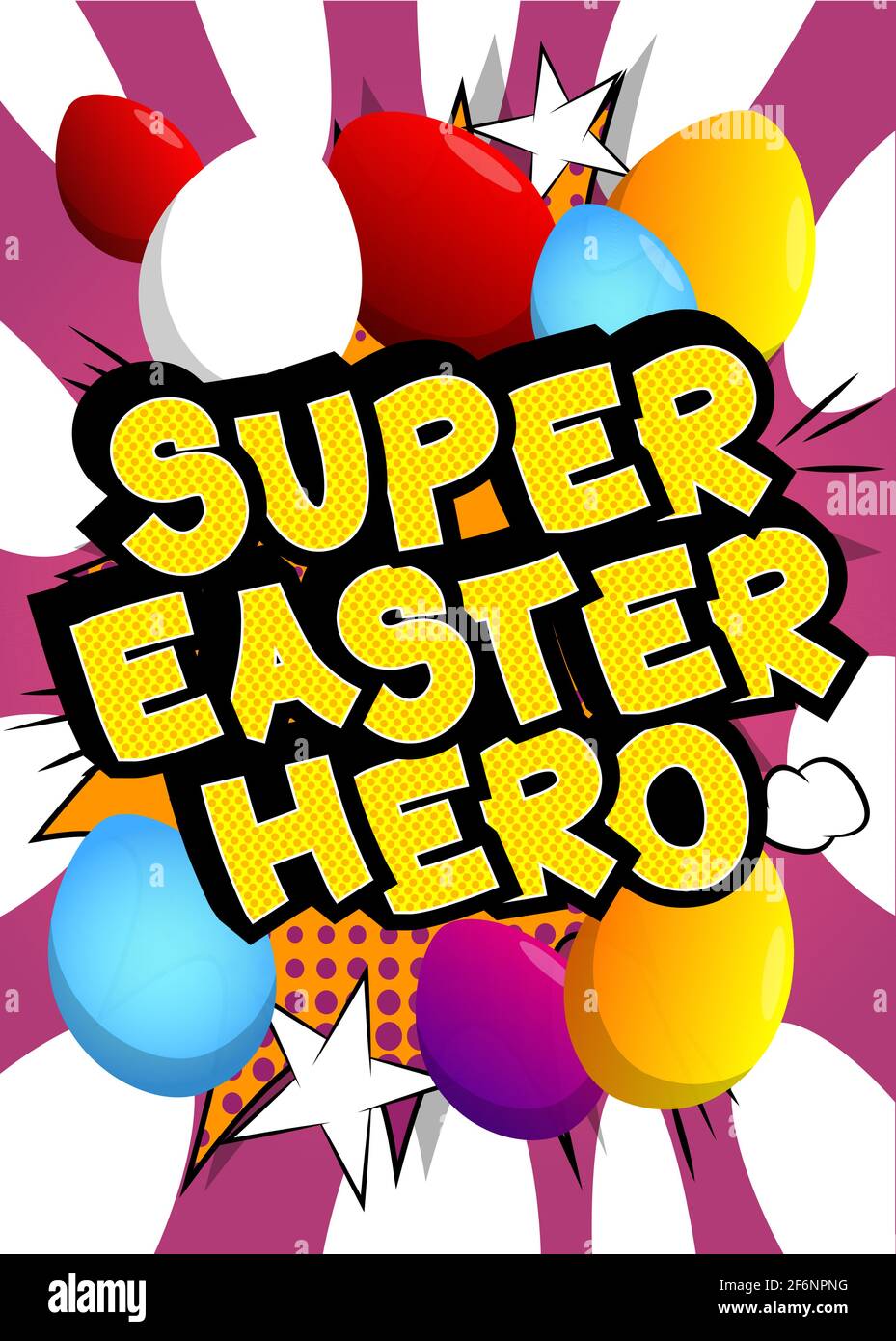 Cartoon illustration egg super hero hi-res stock photography and images ...