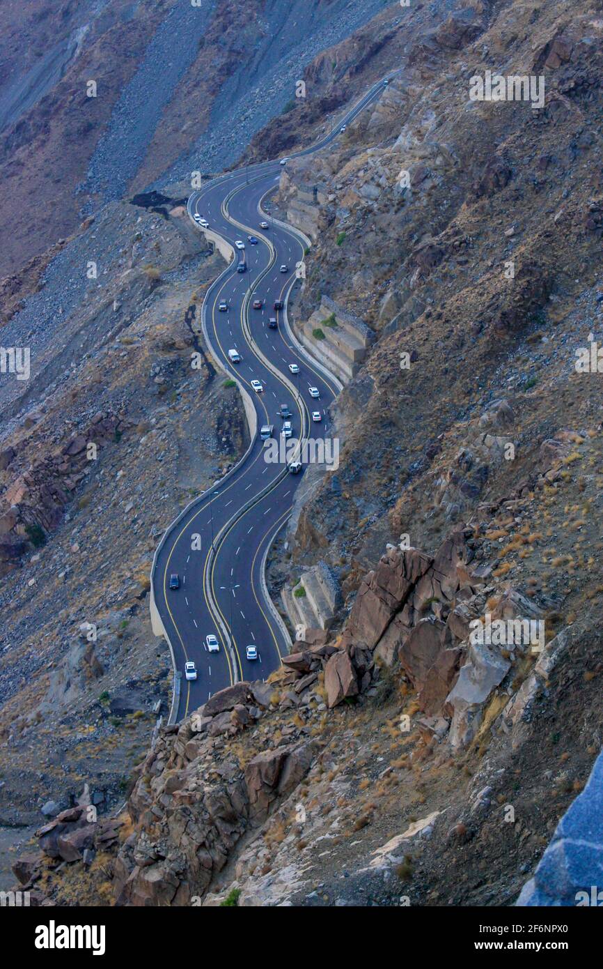 al hada mountain taif Stock Photo - Alamy