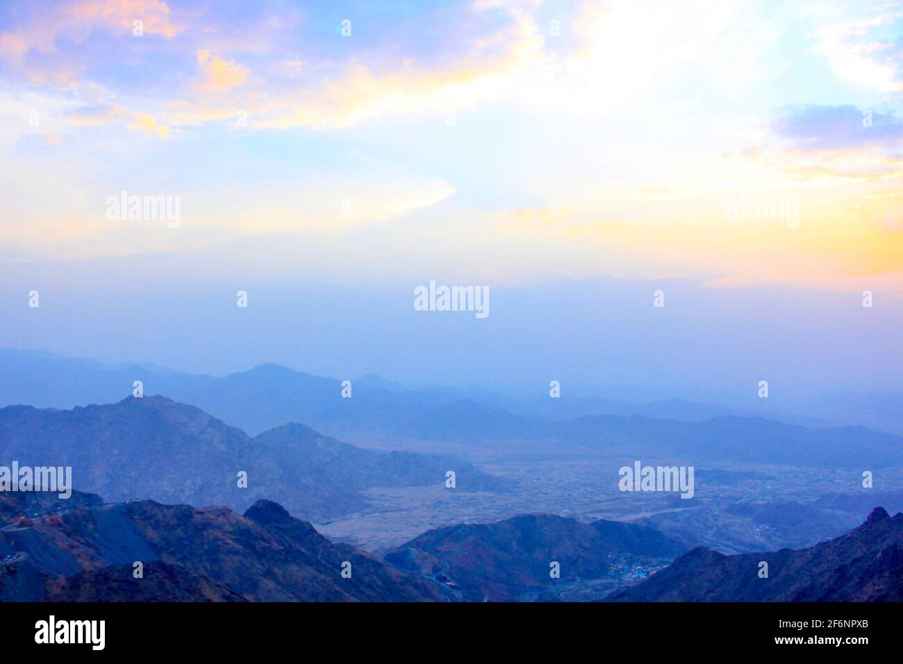 al hada mountain taif Stock Photo - Alamy