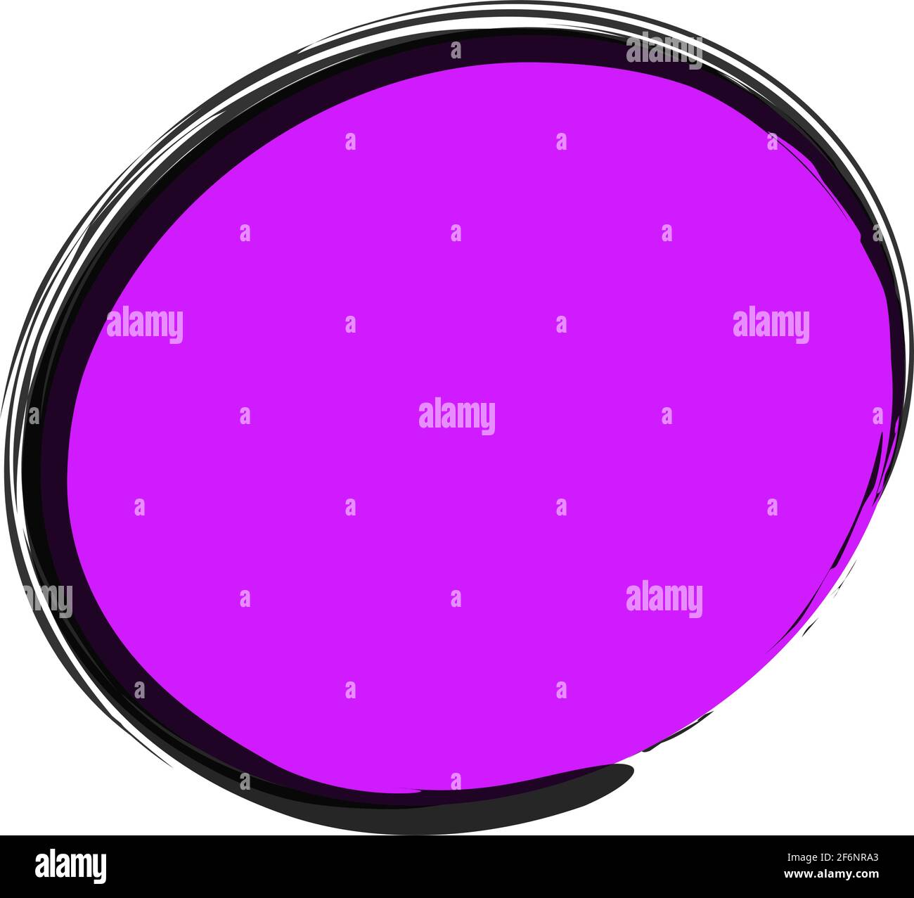 Grungy, grunge texture circle, oval abstract element — Stock vector ...