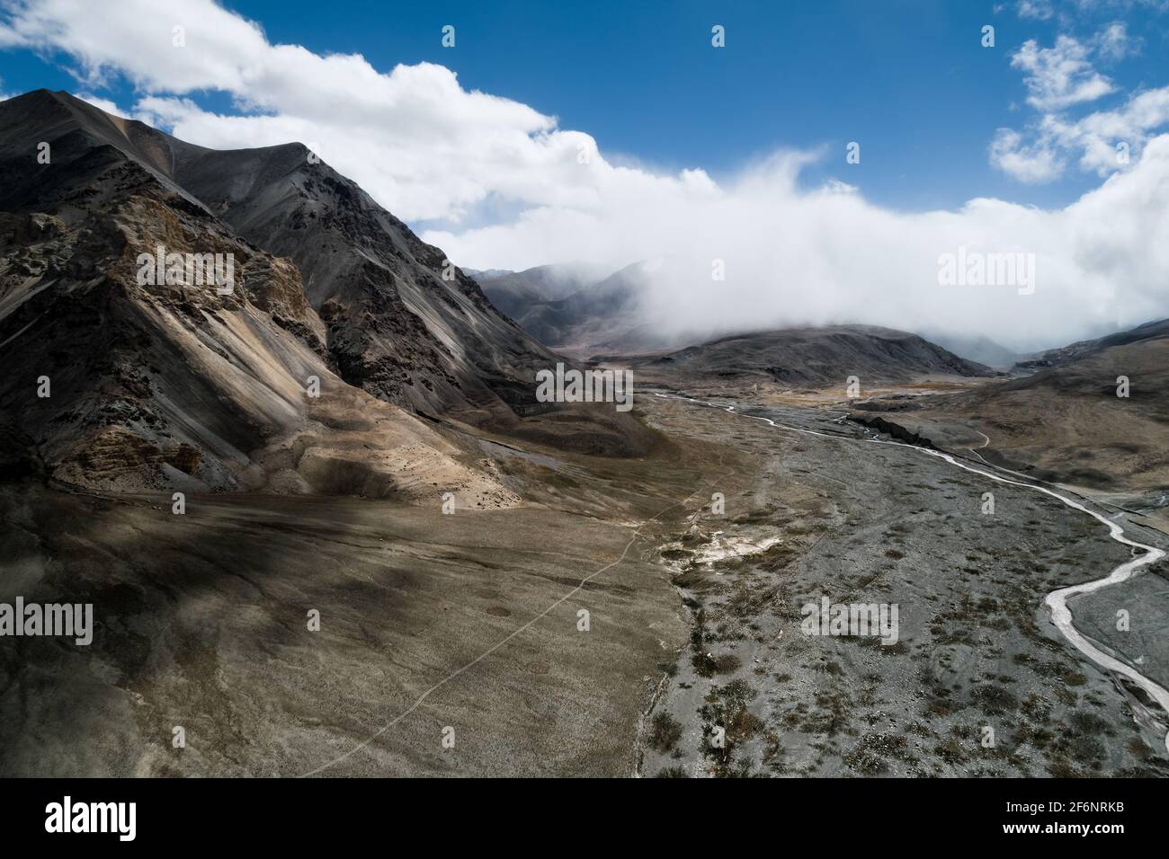 Aerial photography of natural scenery in Tibet Stock Photo - Alamy