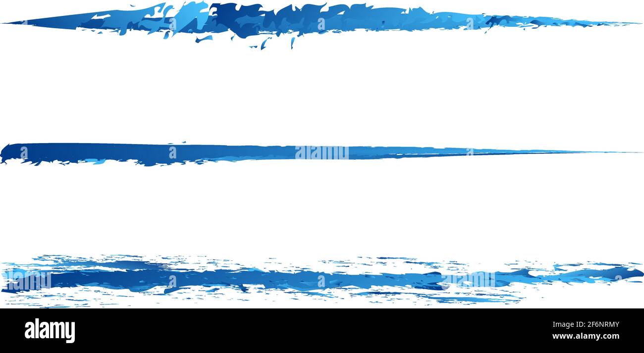 Colorful grungy, textured grunge brush strokes set. Sketchy, scratch ...