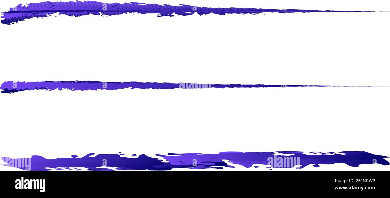 Colorful grungy, textured grunge brush strokes set. Sketchy, scratch ...