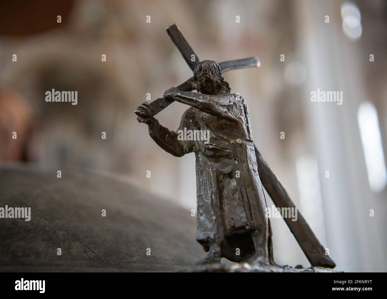 Cross of the holy figure font hi-res stock photography and images - Alamy