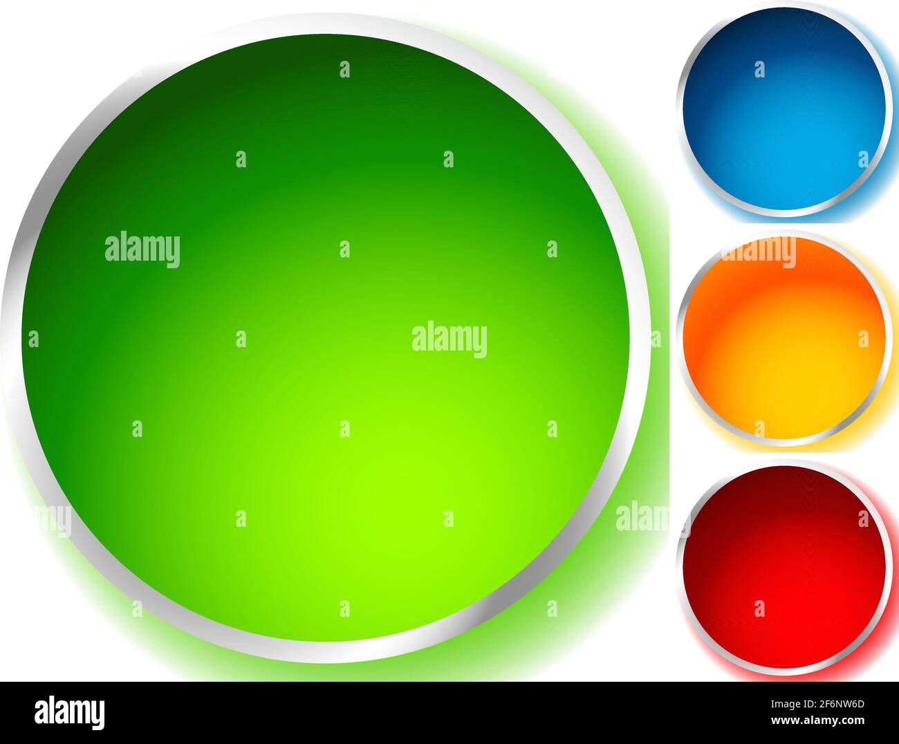 Button, badge, label and tag, banner empty, blank icon, backdrop ...