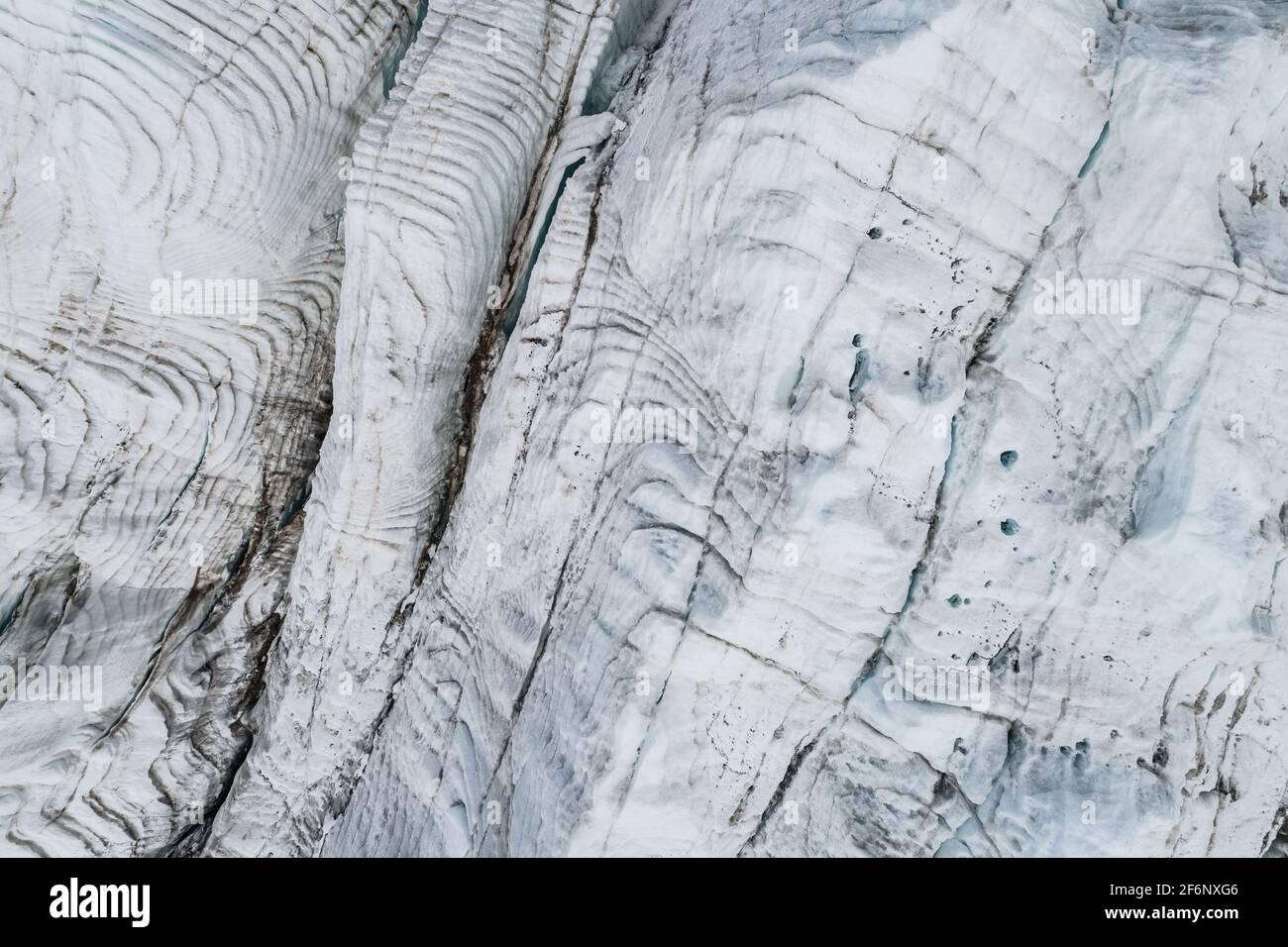 Aerial photography of Tibet Quden Nyima glacier landscape Stock Photo ...