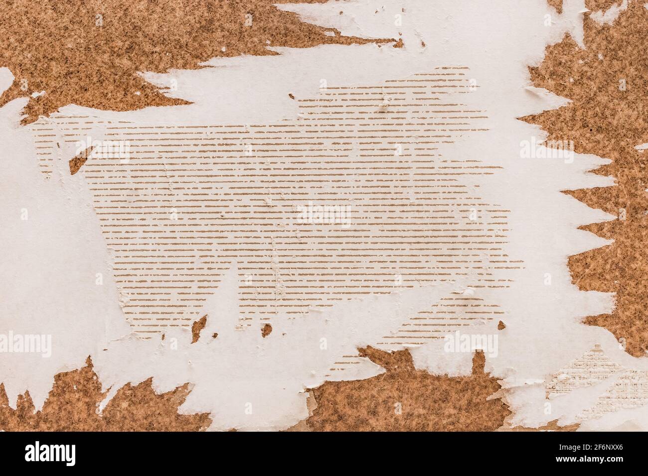 Repair in the house wall texture, old wallpaper background ...