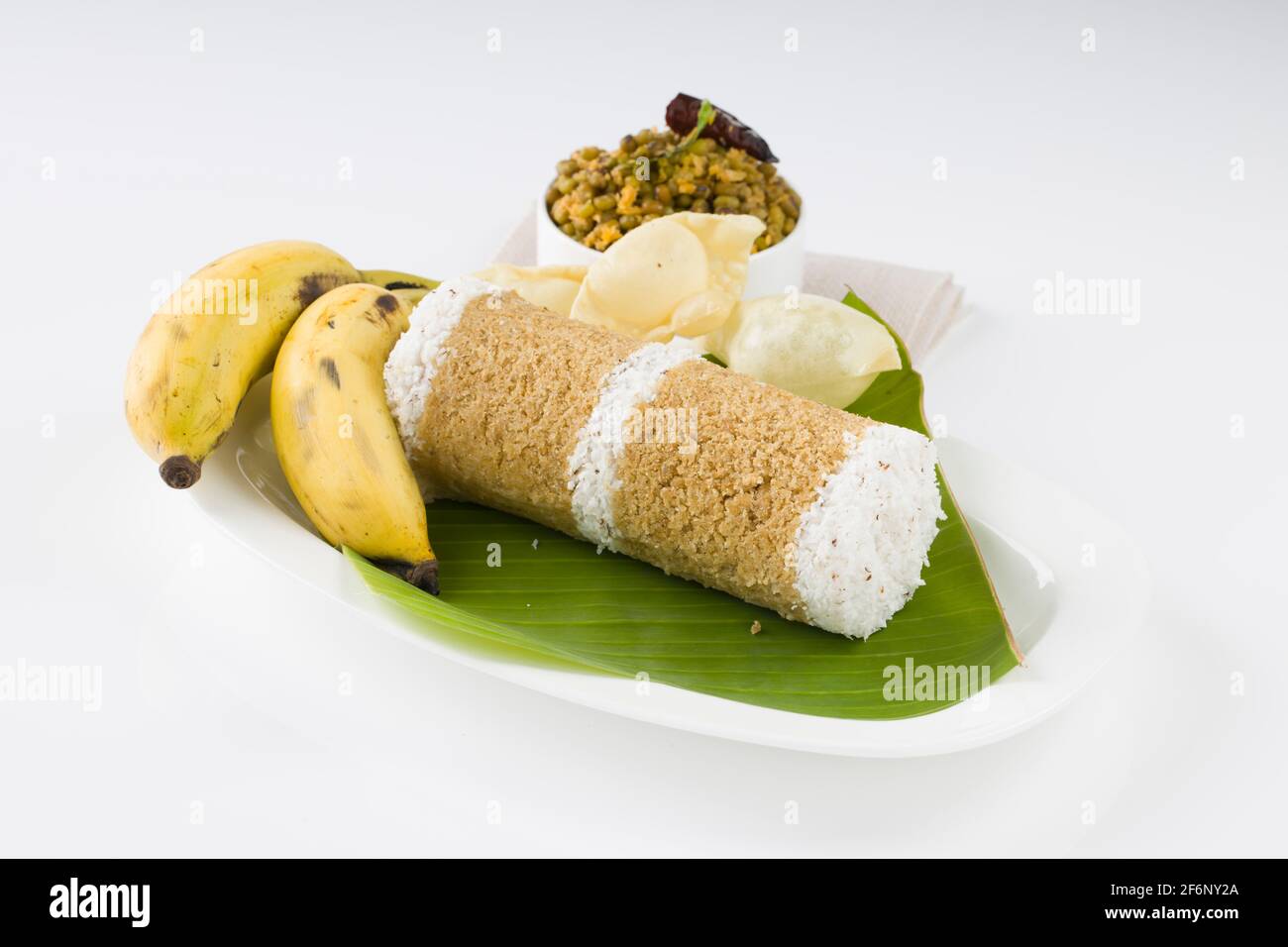 Kerala breakfast Wheat puttu,healthy steamed food which is the main ...