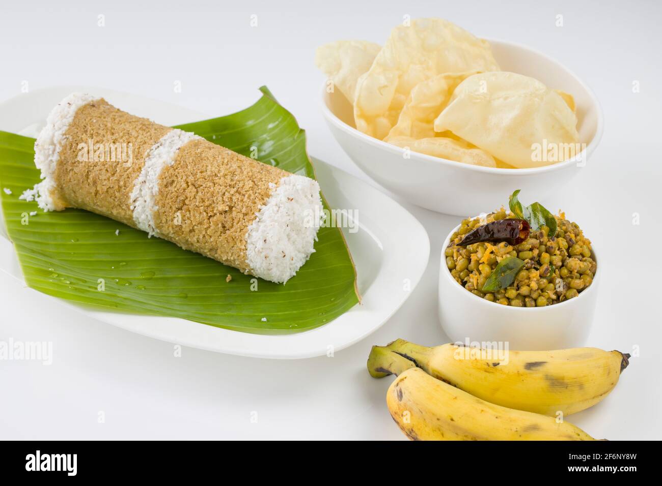 Kerala breakfast Wheat puttu,healthy steamed food which is the main ...
