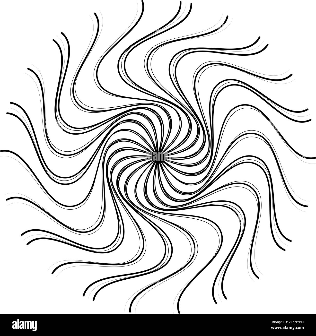 Criss crossing wavy lines Cut Out Stock Images & Pictures - Alamy