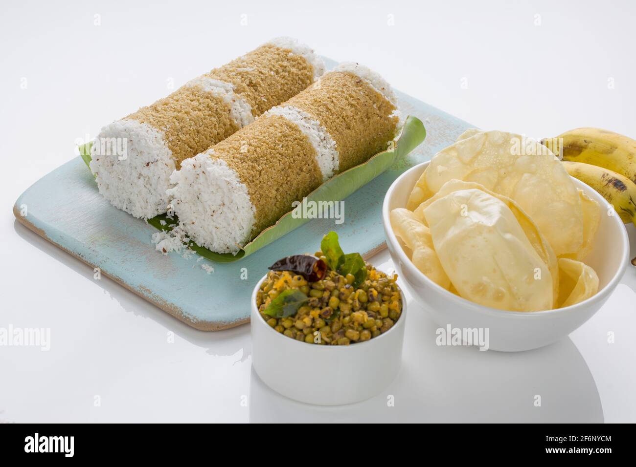 Kerala breakfast Wheat puttu,healthy steamed food which is the main ...