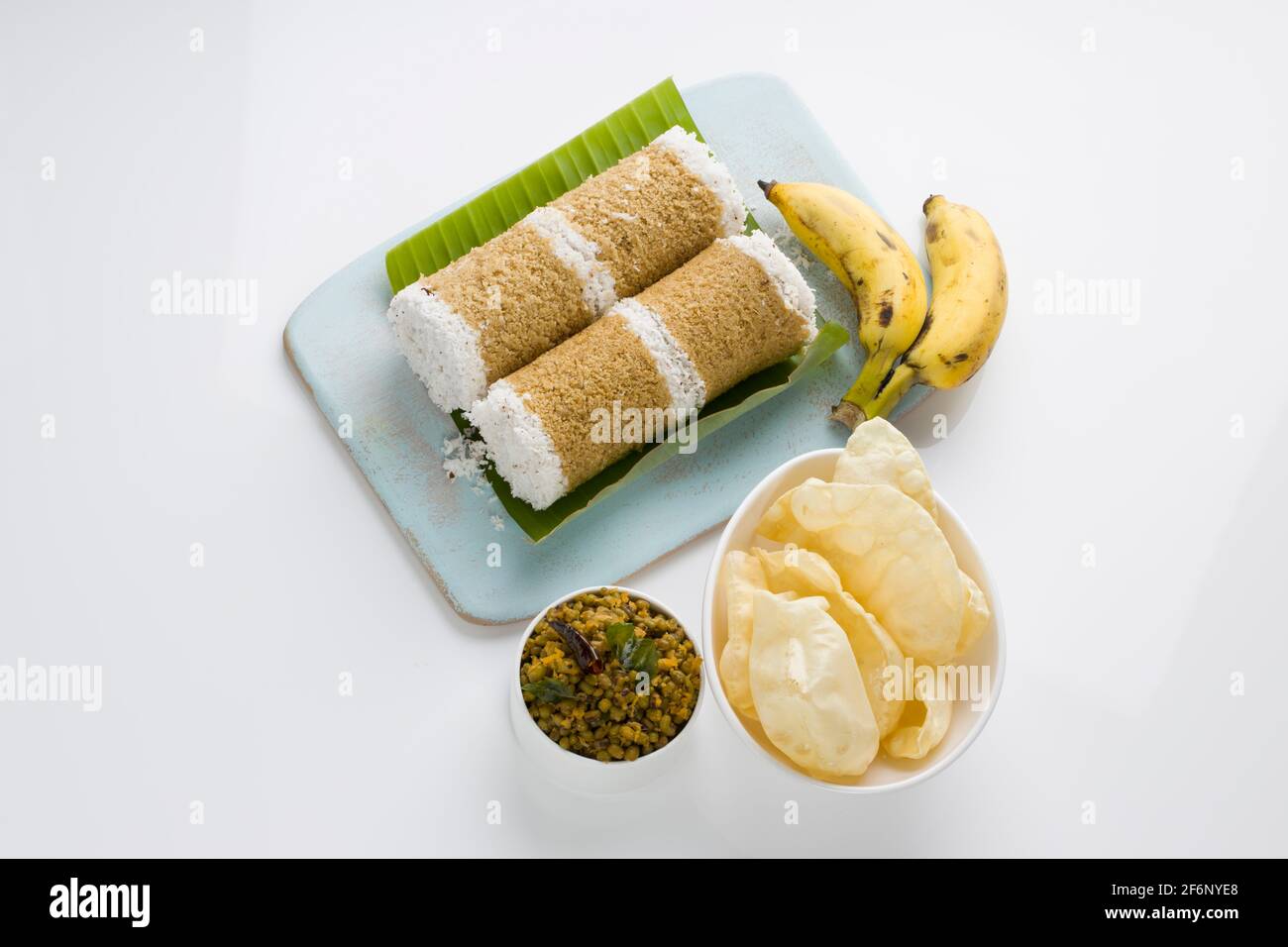 Kerala breakfast Wheat puttu,healthy steamed food which is the main ...