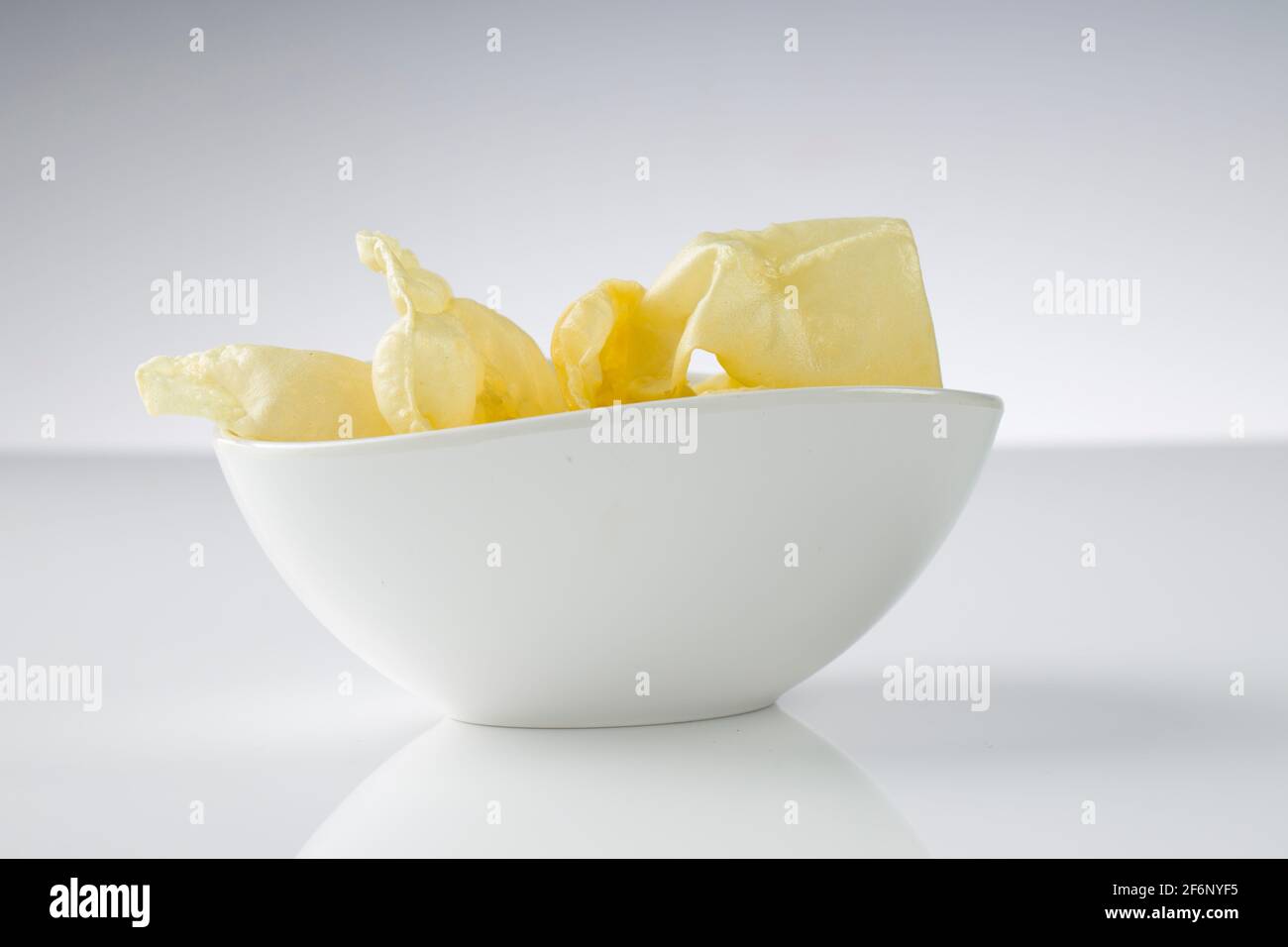 Papadum or plain pappadom or appalam ,main appetizer for south indian ...