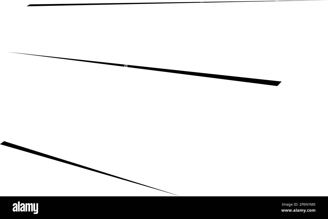 Dynamic 3D lines in perspective. Vanishing, diminishing lines, stripes ...