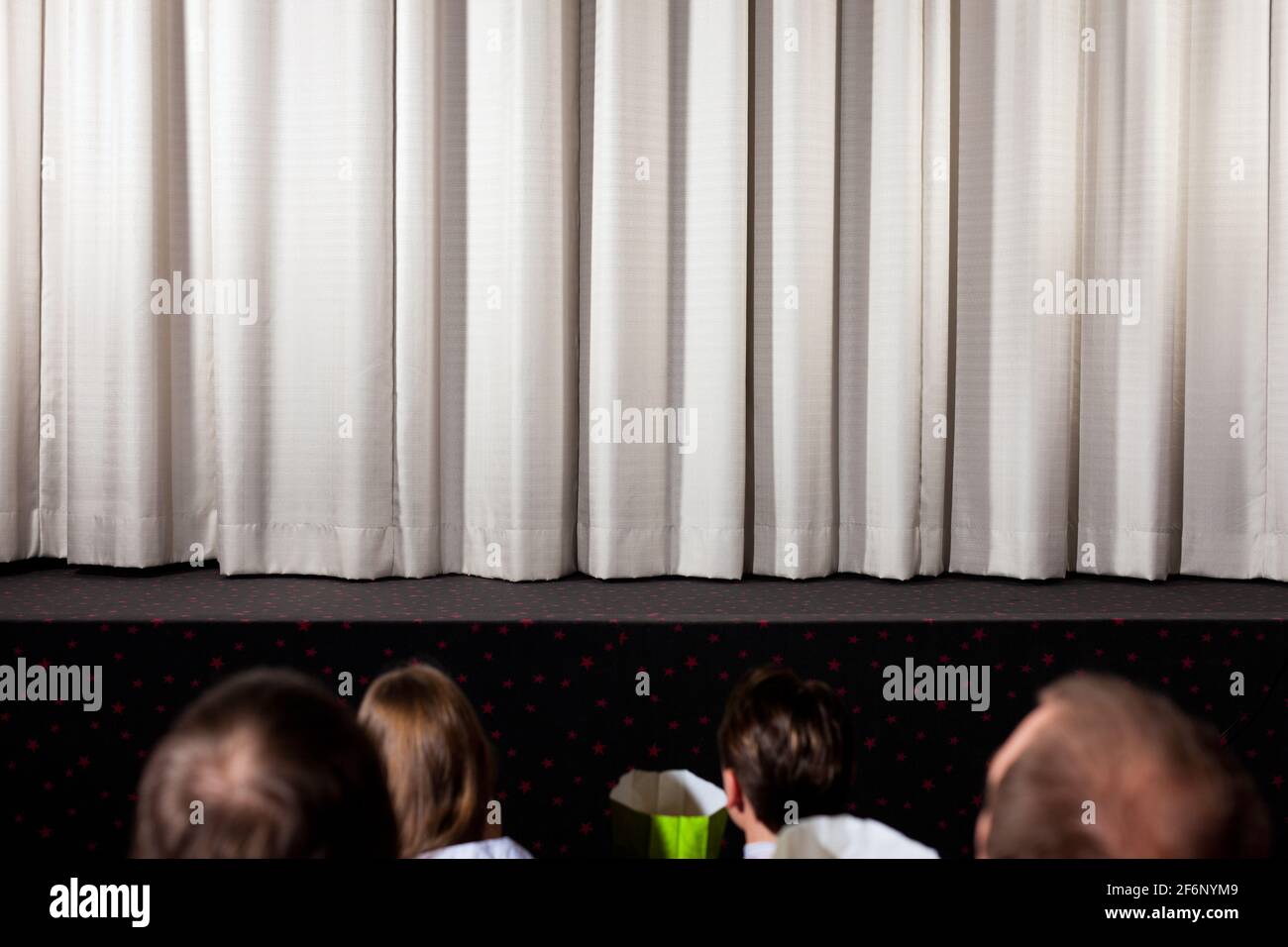 Man woman wait cinema hi-res stock photography and images - Alamy