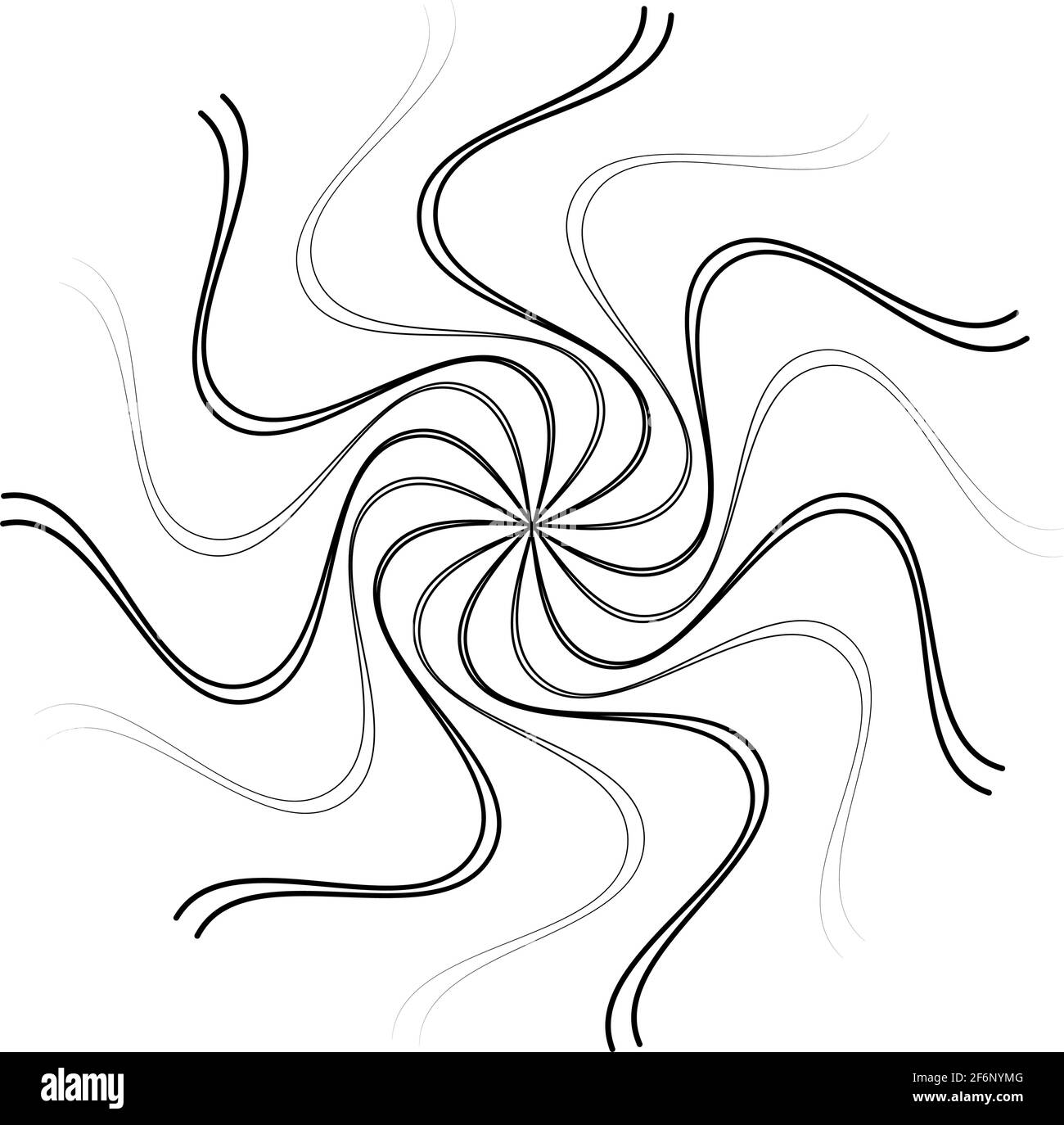 Criss crossing wavy lines Stock Vector Images - Alamy