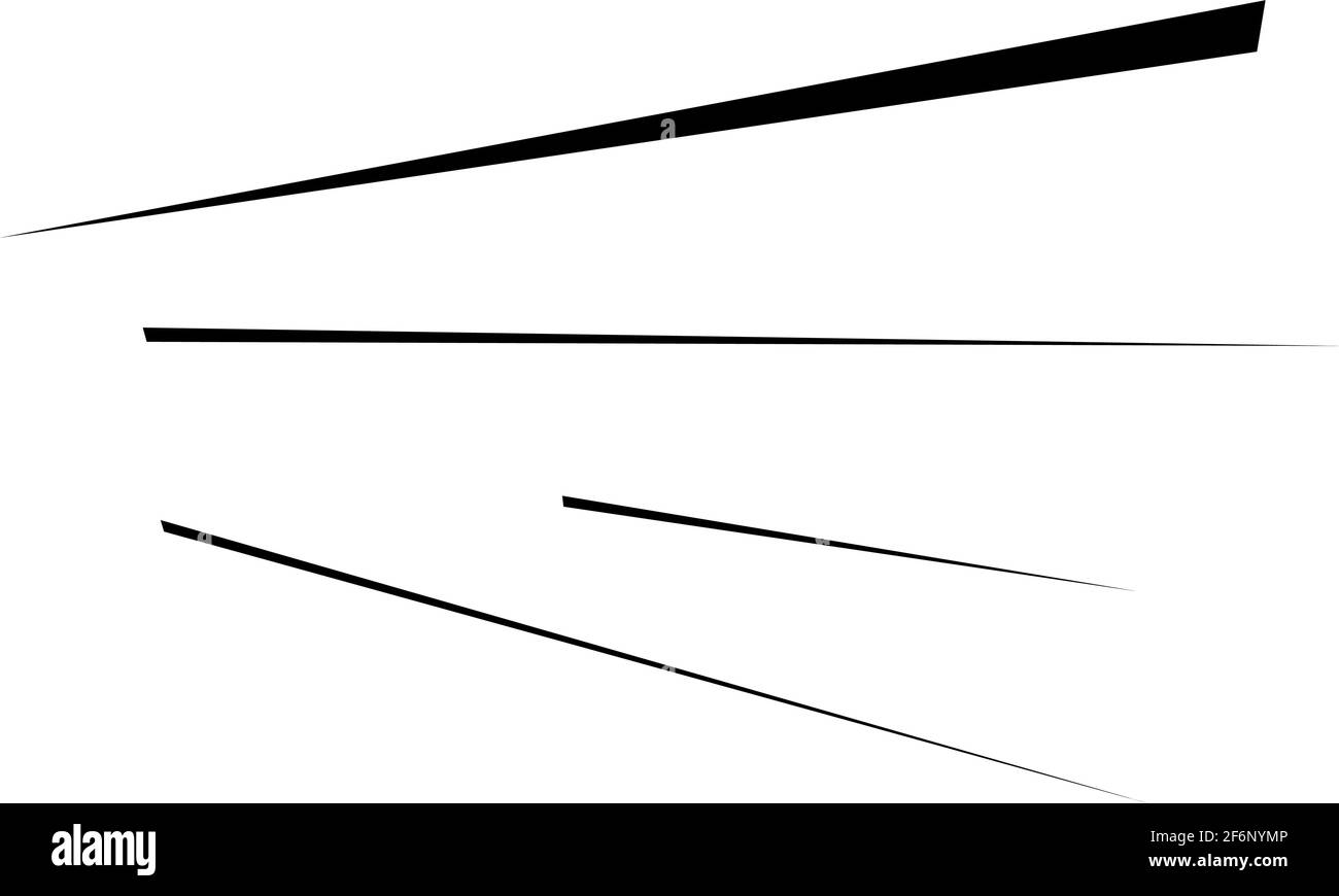 Dynamic 3D lines in perspective. Vanishing, diminishing lines, stripes ...