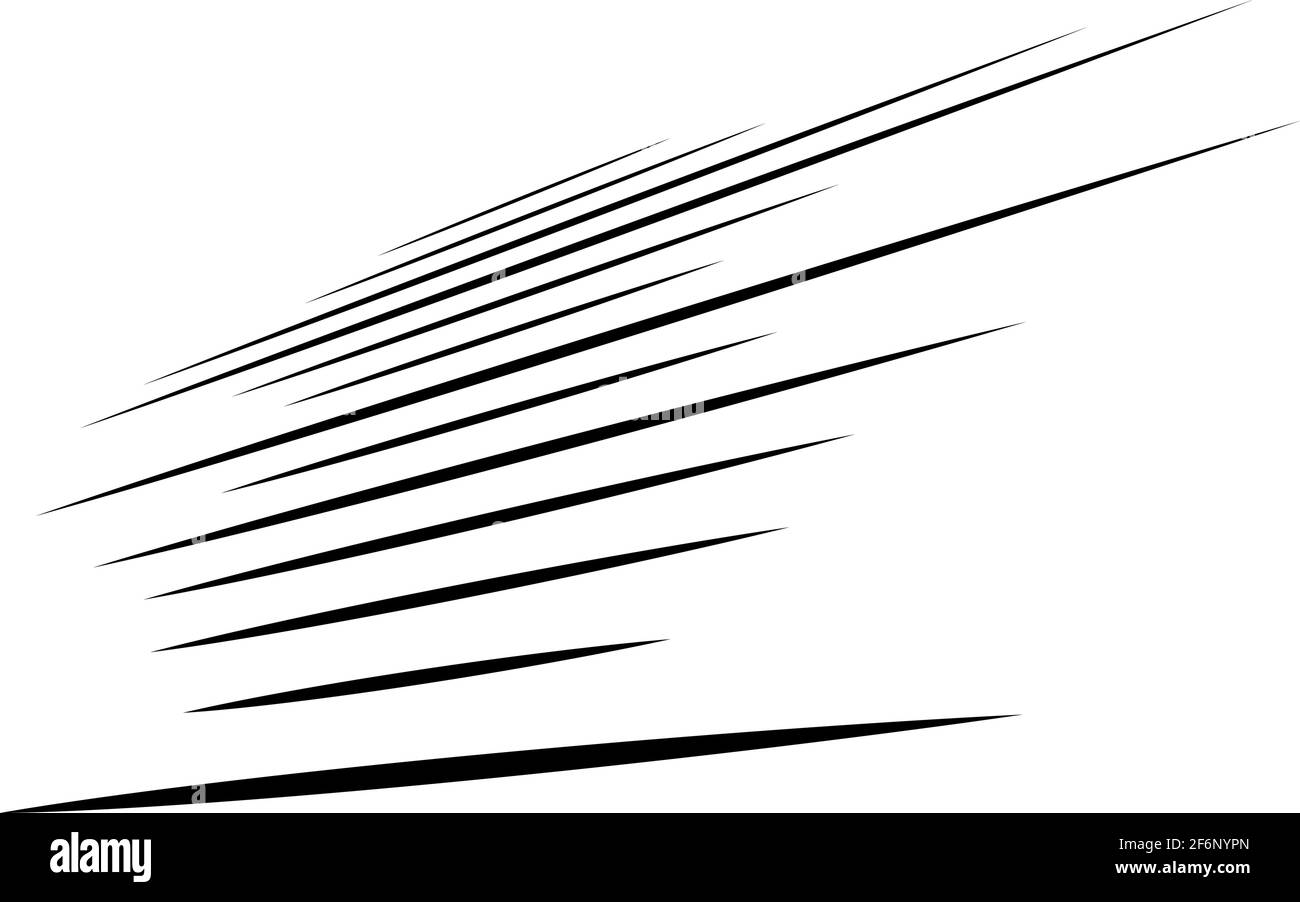 Dynamic 3D lines in perspective. Vanishing, diminishing lines, stripes ...
