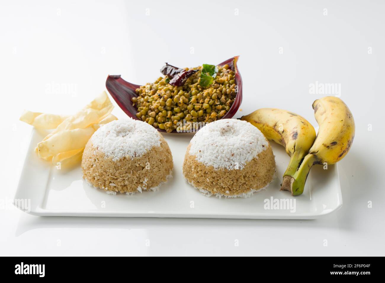 Kerala breakfast Wheat puttu,healthy steamed food which is the main ...