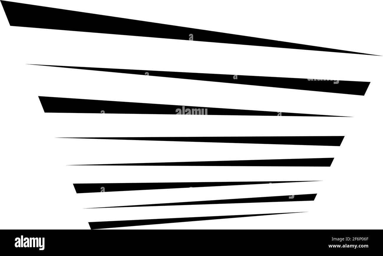 Dynamic 3D lines in perspective. Vanishing, diminishing lines, stripes ...